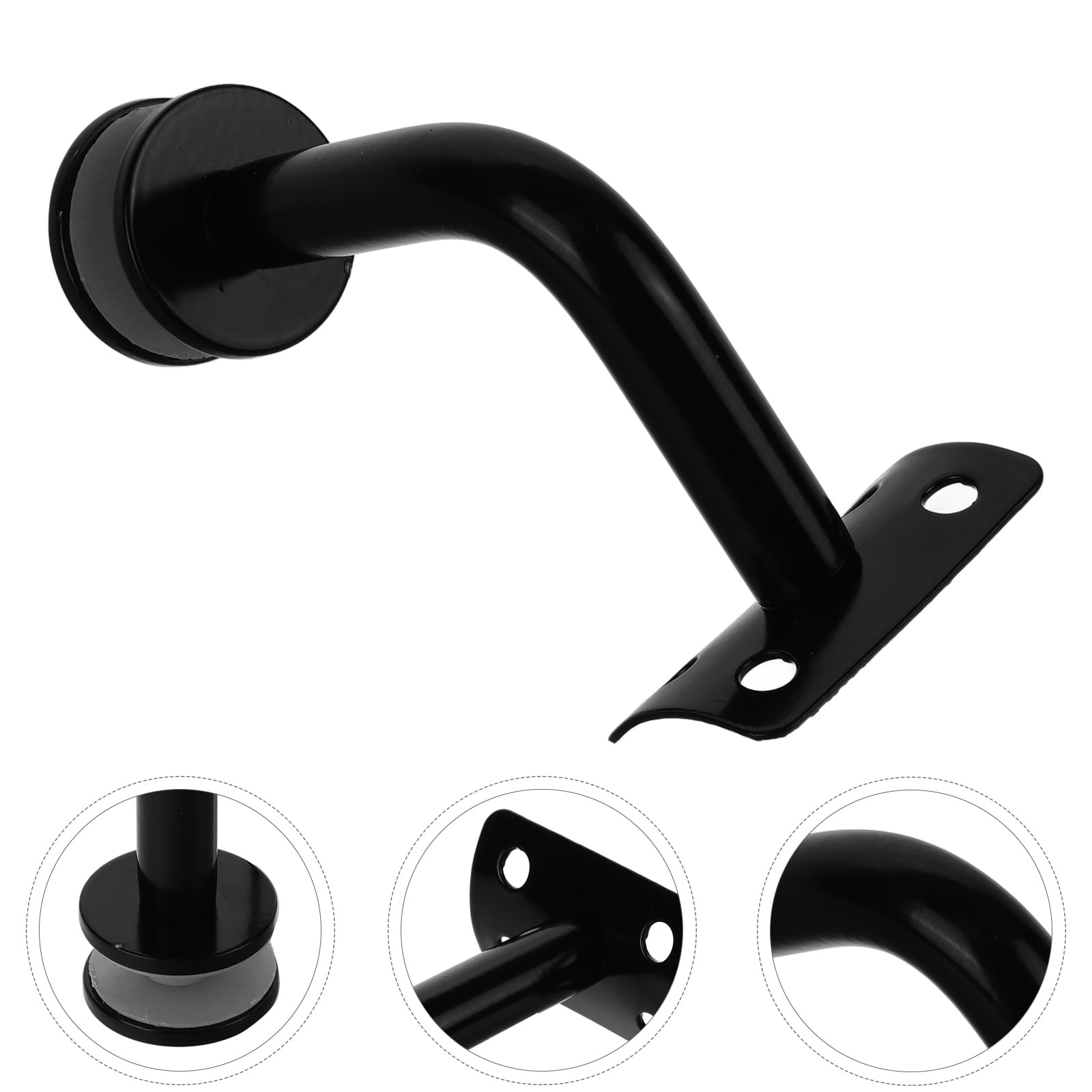 ETHZZLE 1Pack Stair Railing Brackets Stainless Steel Handrail Bracket ...