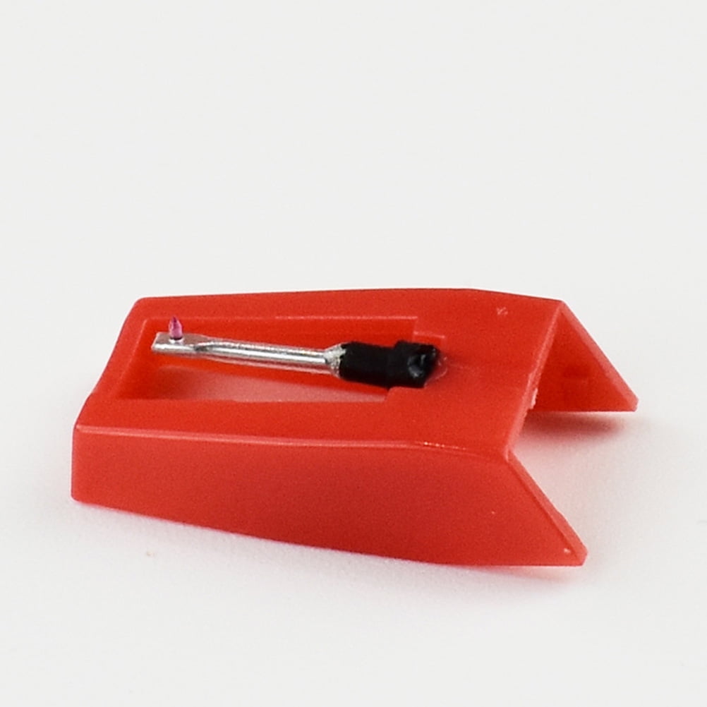 ETHZZLE 1Pair Red Record Needle Stylus for Gramophone Replacement with ...
