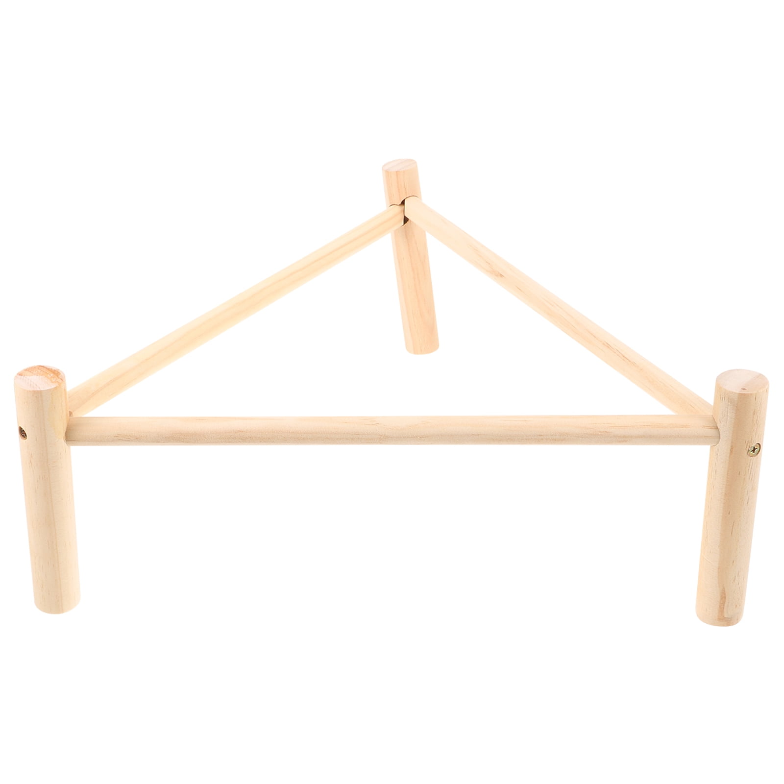 ETHZZLE 1Pcs Beige Wood Perch for Chicken Coop with Leg Exercise 16 ...