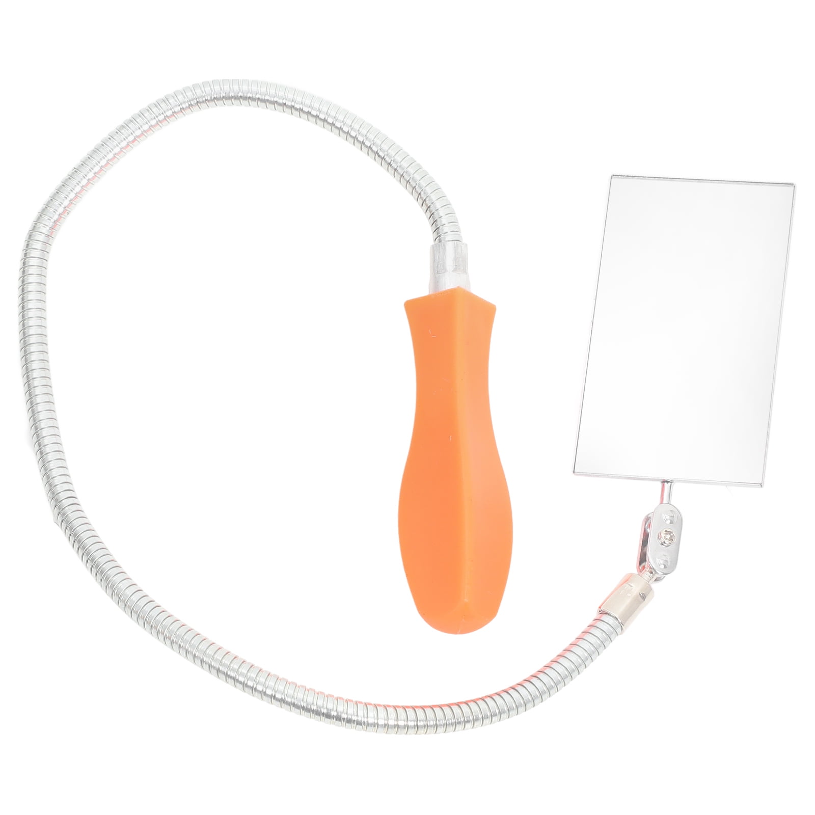 ETHZZLE 1Pcs Orange Inspection Mirror for Checking Vehicle Condition ...