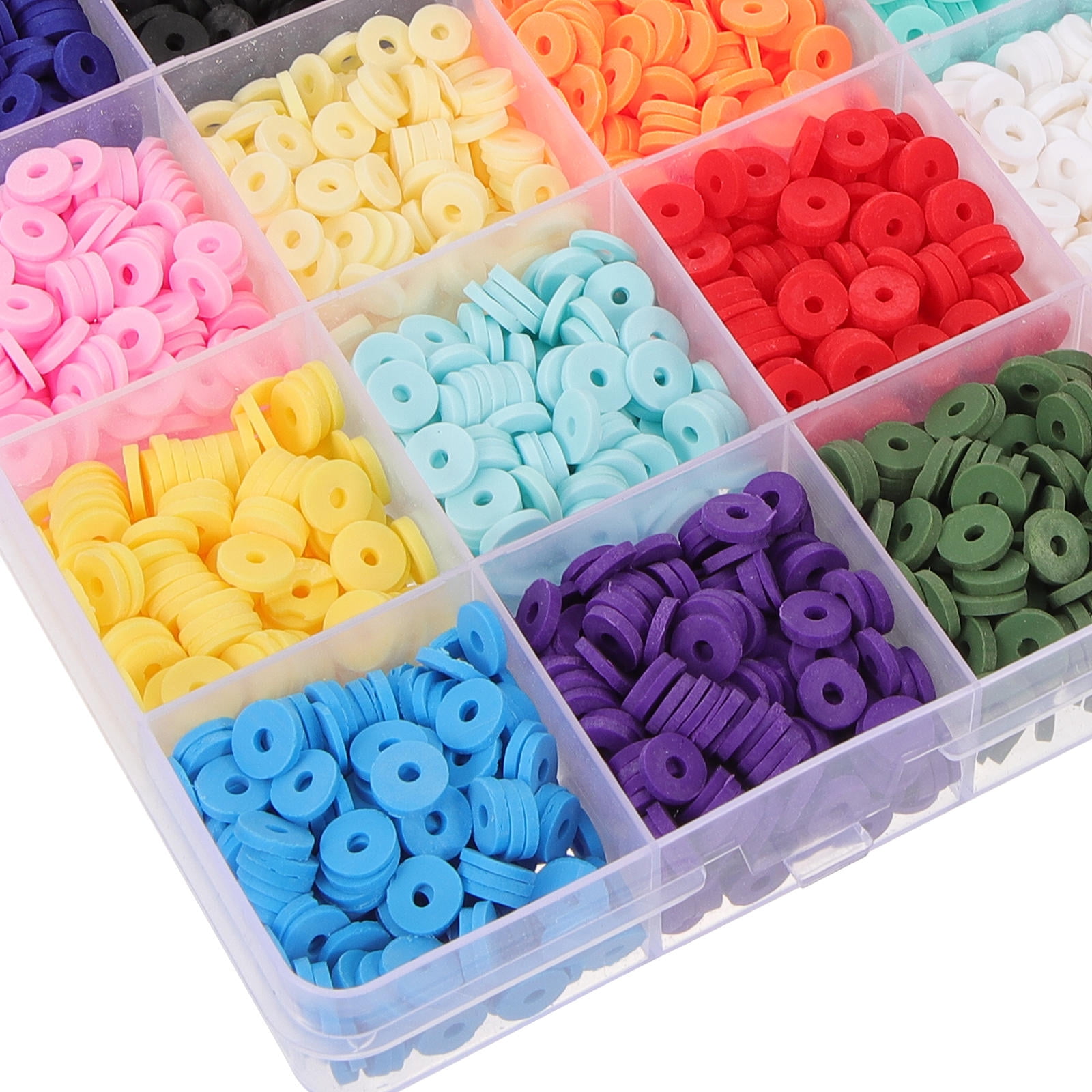 ETHZZLE Bracelet Making Kit with Assorted Polymer Clay Beads and ...