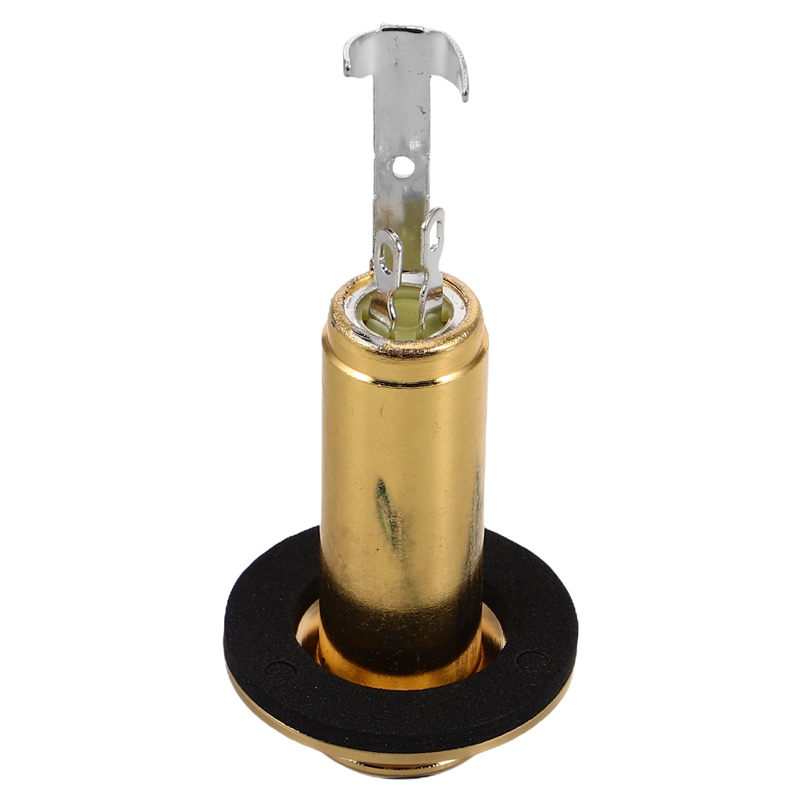 ETHZZLE 1Set Golden Copper Guitar End Pin Socket for Musicians and ...