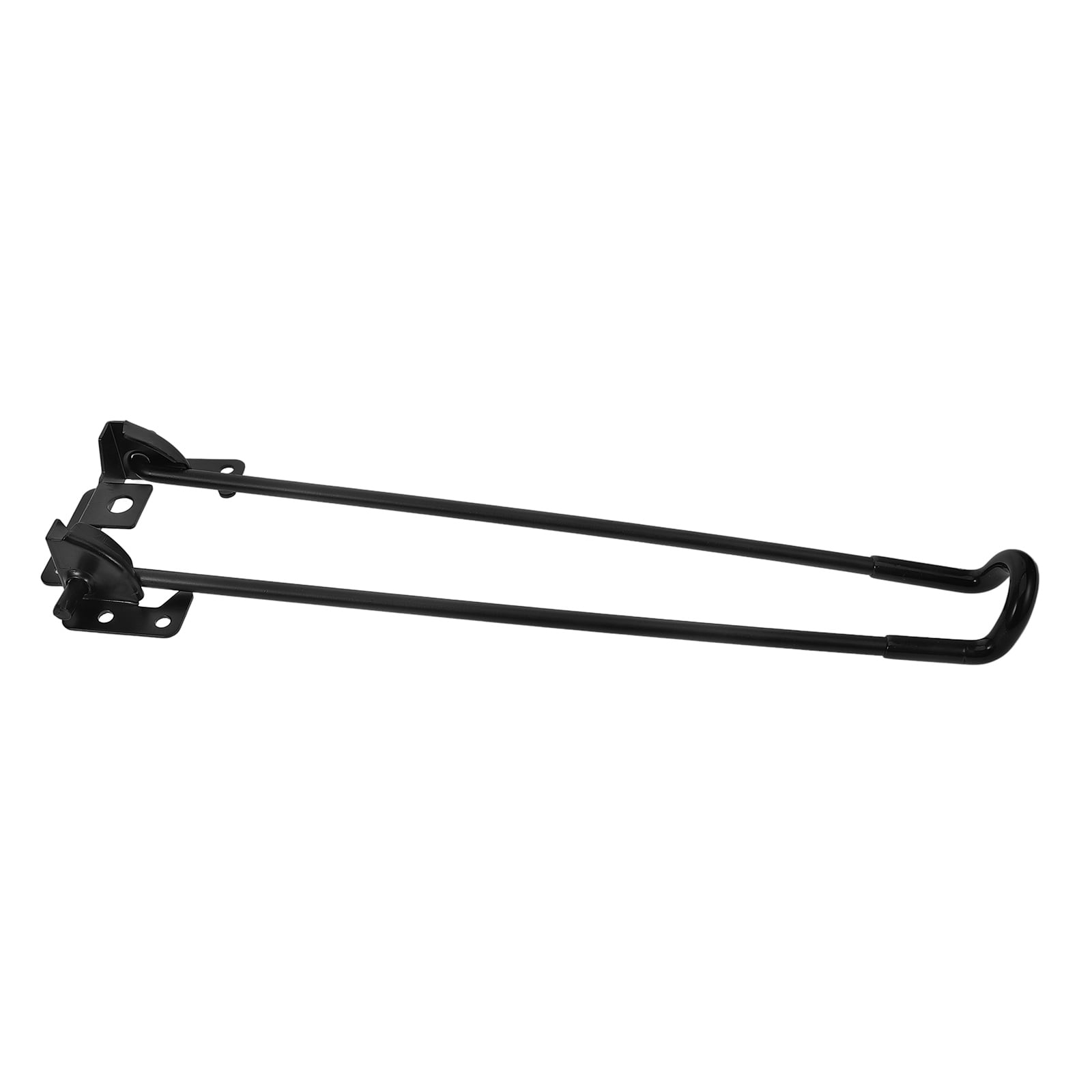 ETHZZLE 1Set Metal Table Leg Support Bracket for Furniture Black 37.0x9 ...