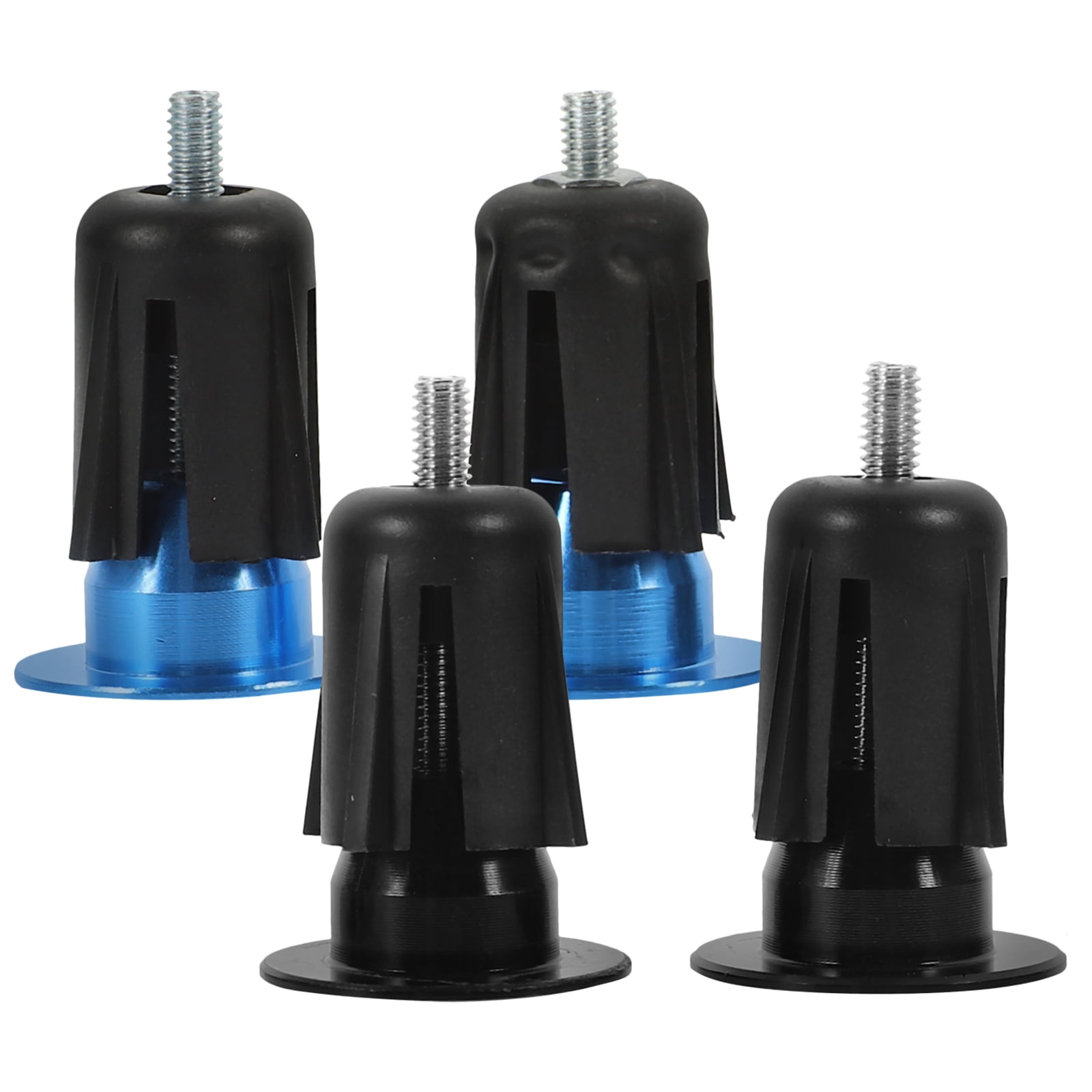 ETHZZLE 2 Pairs Bike Handlebar Locking Caps Aluminium Alloy Minimalist ...