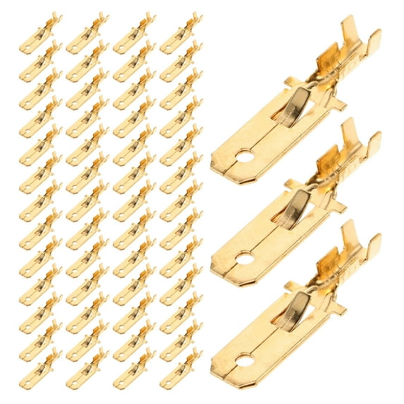 ETHZZLE 200Pcs Copper Automotive Speaker Wire Connectors with Quick ...