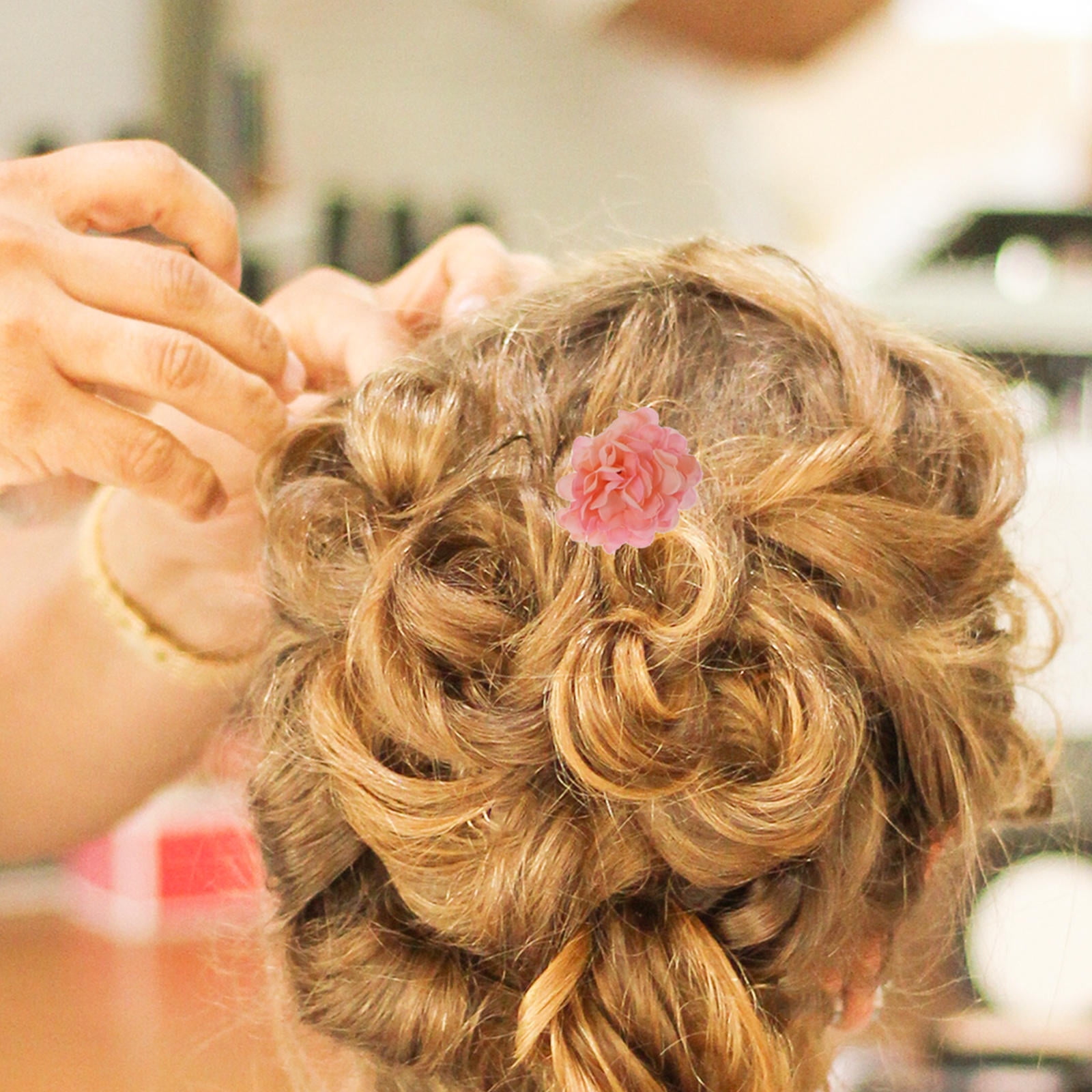 ETHZZLE 21Pc Flower Hair Accessories with Layered Petal Design Assorted ...