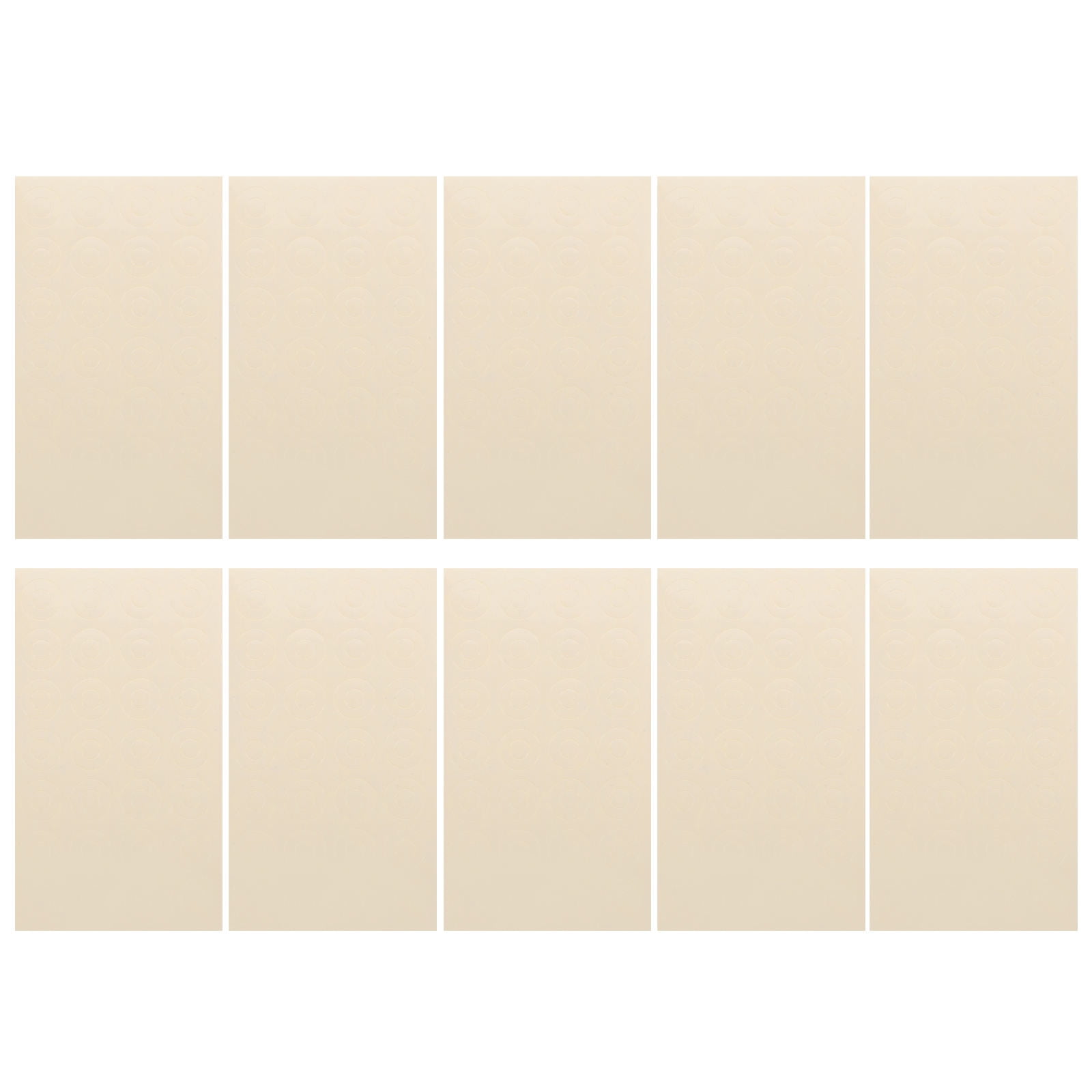 ETHZZLE 280Pcs Binder Hole Reinforcement Labels White Adhesive Circles ...