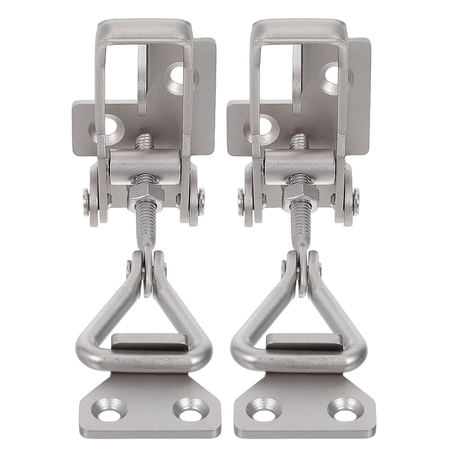 ETHZZLE 2-Pack Adjustable Toggle Clamp Latch, Stainless Steel Metal ...
