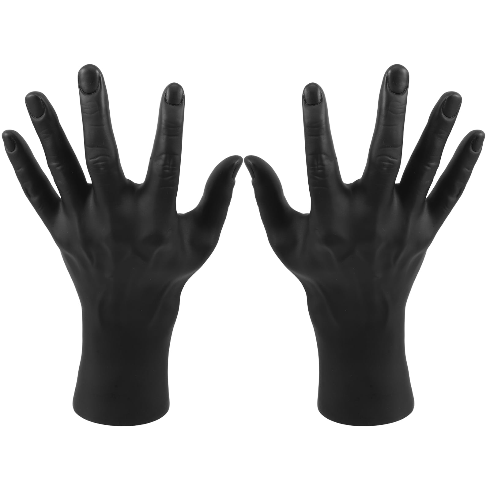ETHZZLE Hand Mannequin for Bangles Black Plastic 2Pcs - Walmart.com