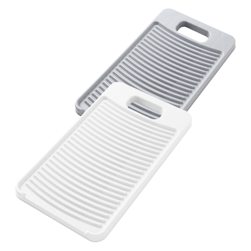 ETHZZLE 2Pcs Compact Washboard for Clothes with and Simple Design ...