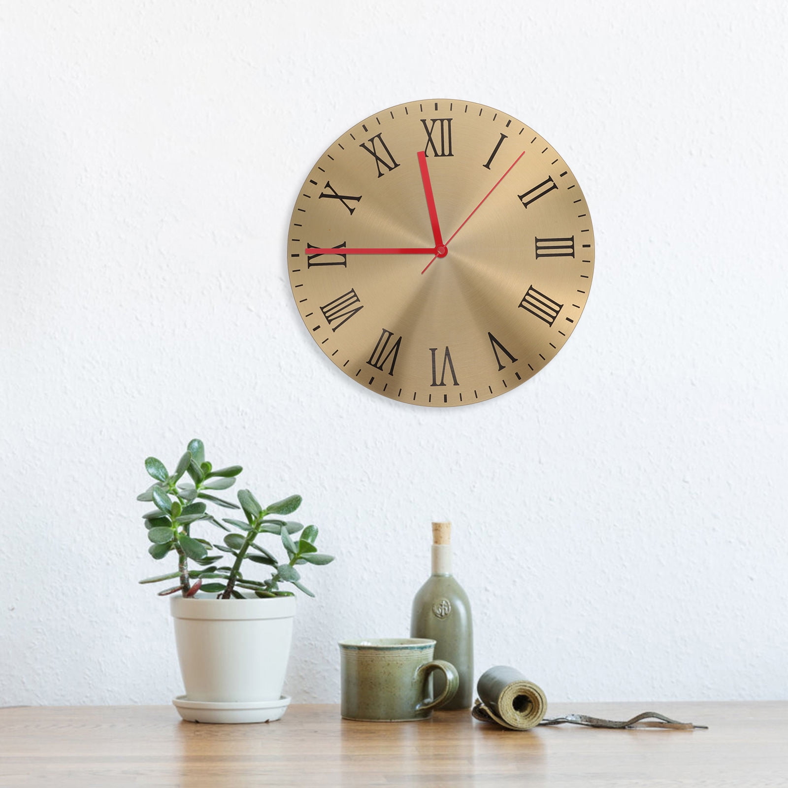 ETHZZLE 2Pcs High Precision Red Clock Mechanism Replacement for Home ...