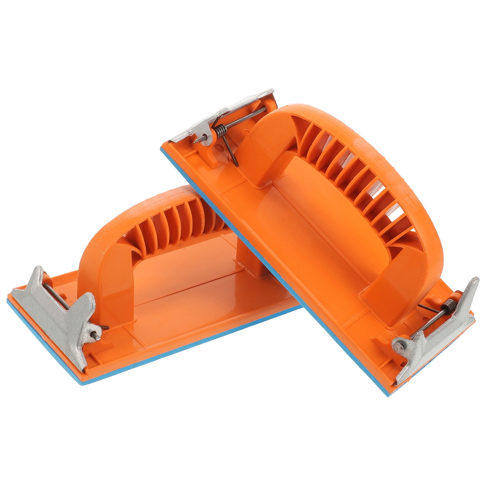 ETHZZLE 2Pcs Orange Flexible Sanding Blocks Self Adhesive Hand Sander ...