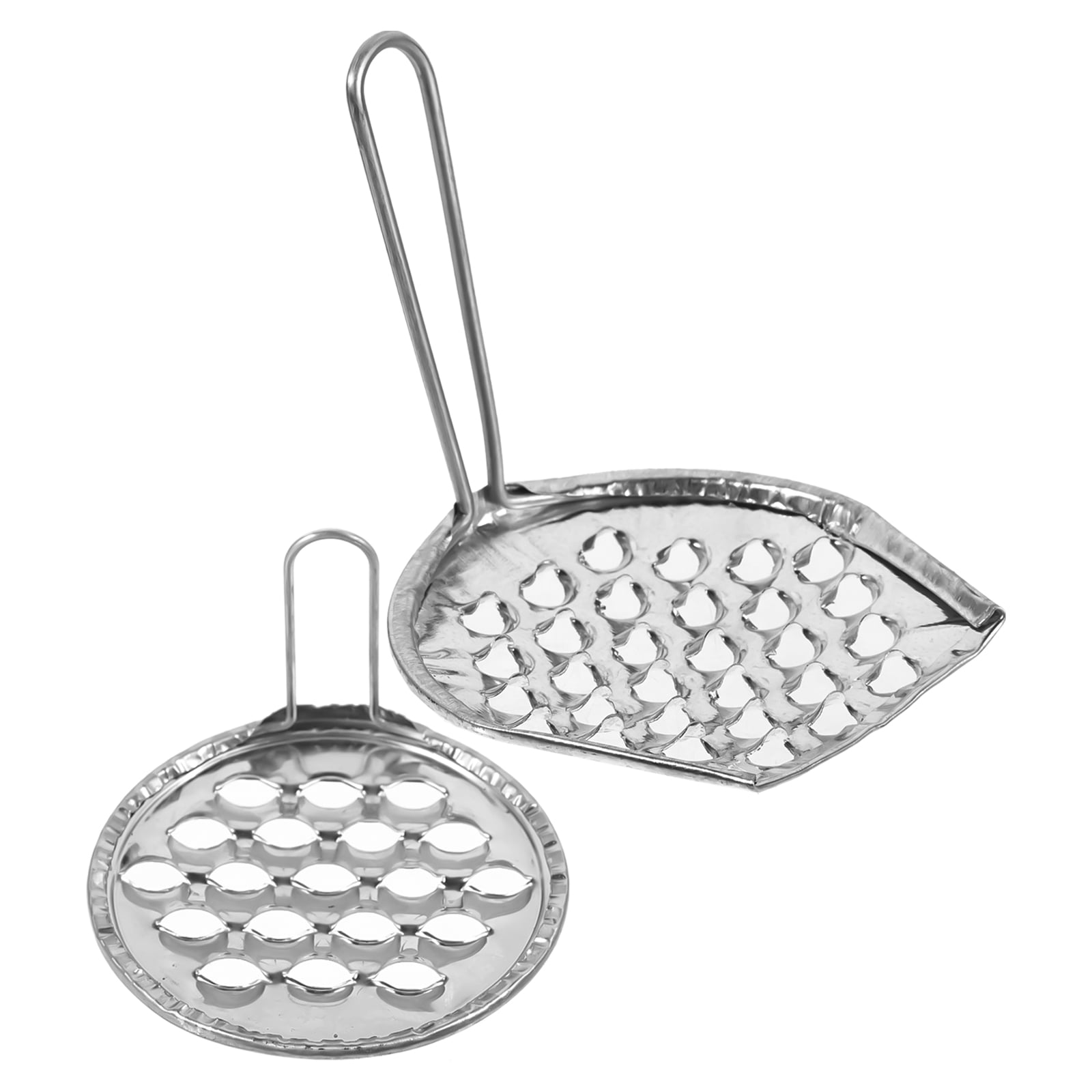ETHZZLE 2pcs Kitchen Gadget Jelly Scraper Stainless Steel for Noodle ...