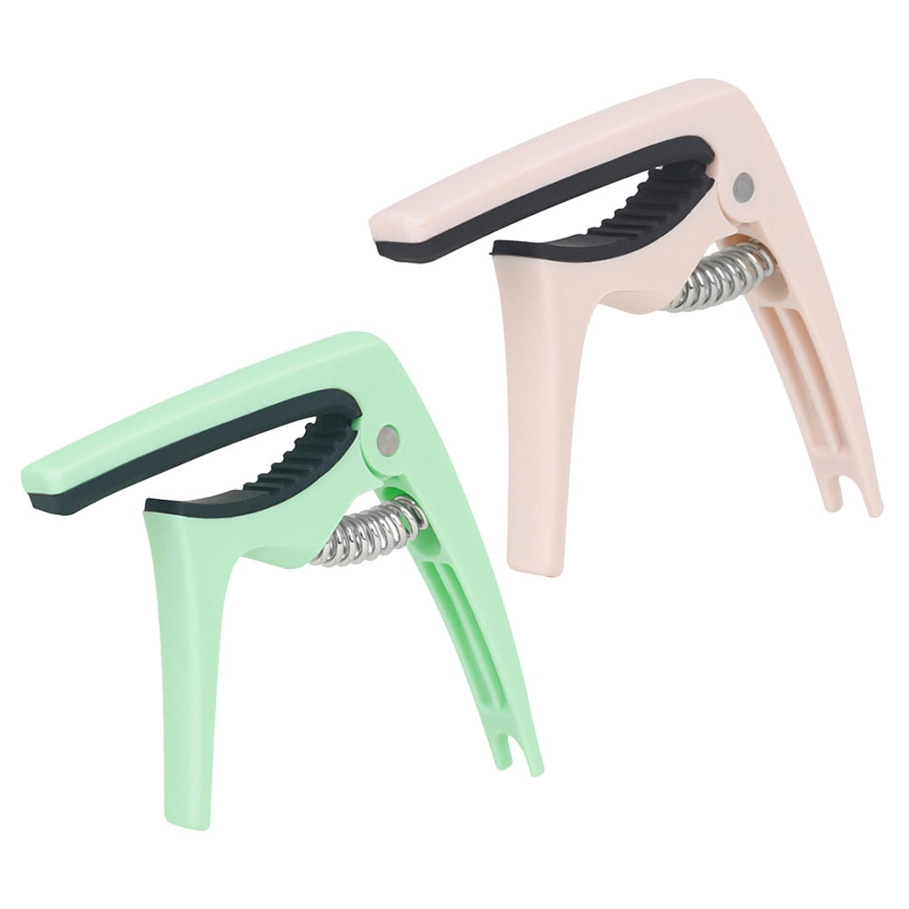 ETHZZLE 2Set Guitar Capo for Guitars and Folk Guitars Adjustable ...