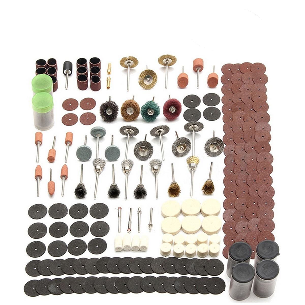 ETHZZLE 340Pcs Rotary Tool Set with Metal Grinding Kits for Fine Detail ...