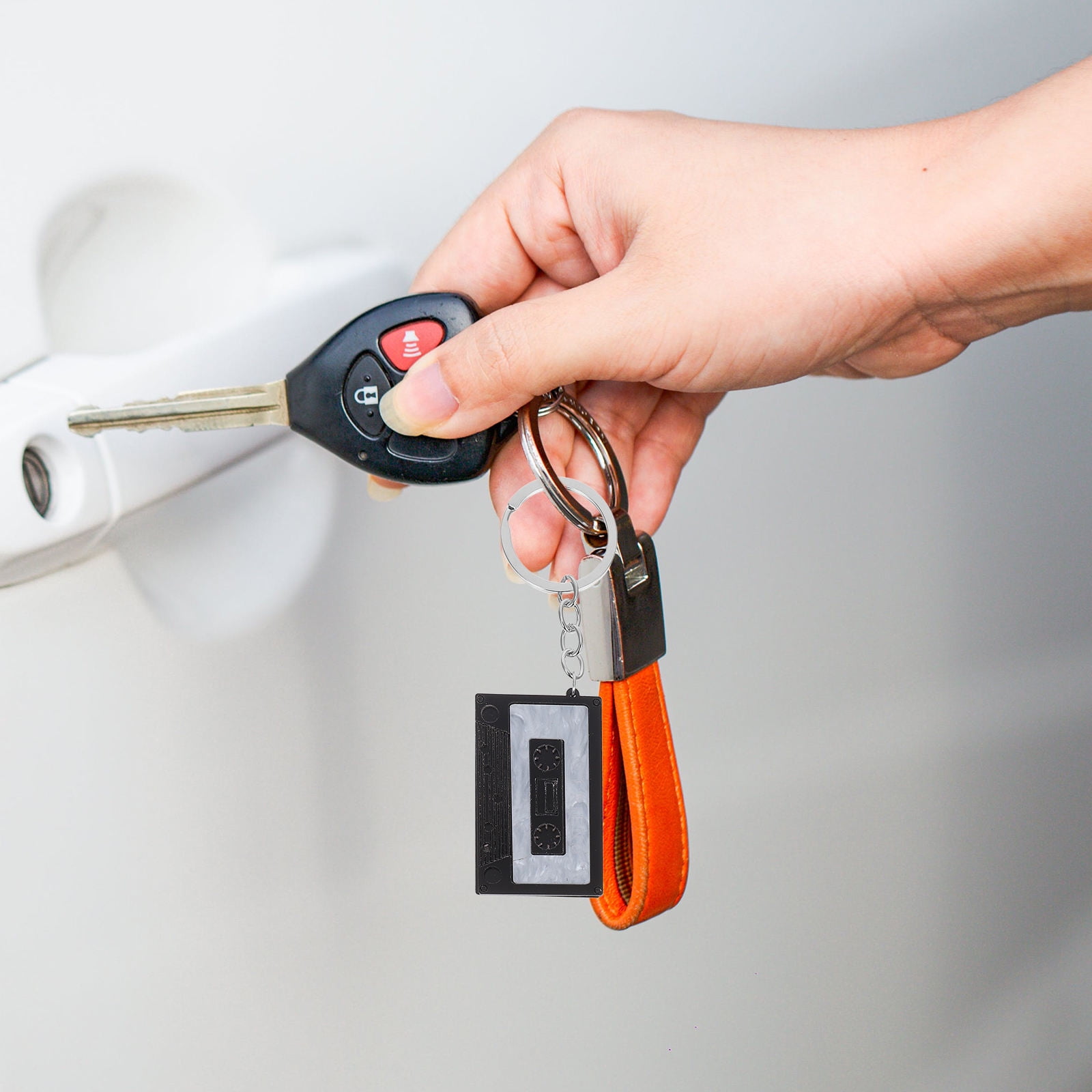 ETHZZLE 3Pcs Vintage Keychain Accessories for Girls Retro Style Double ...