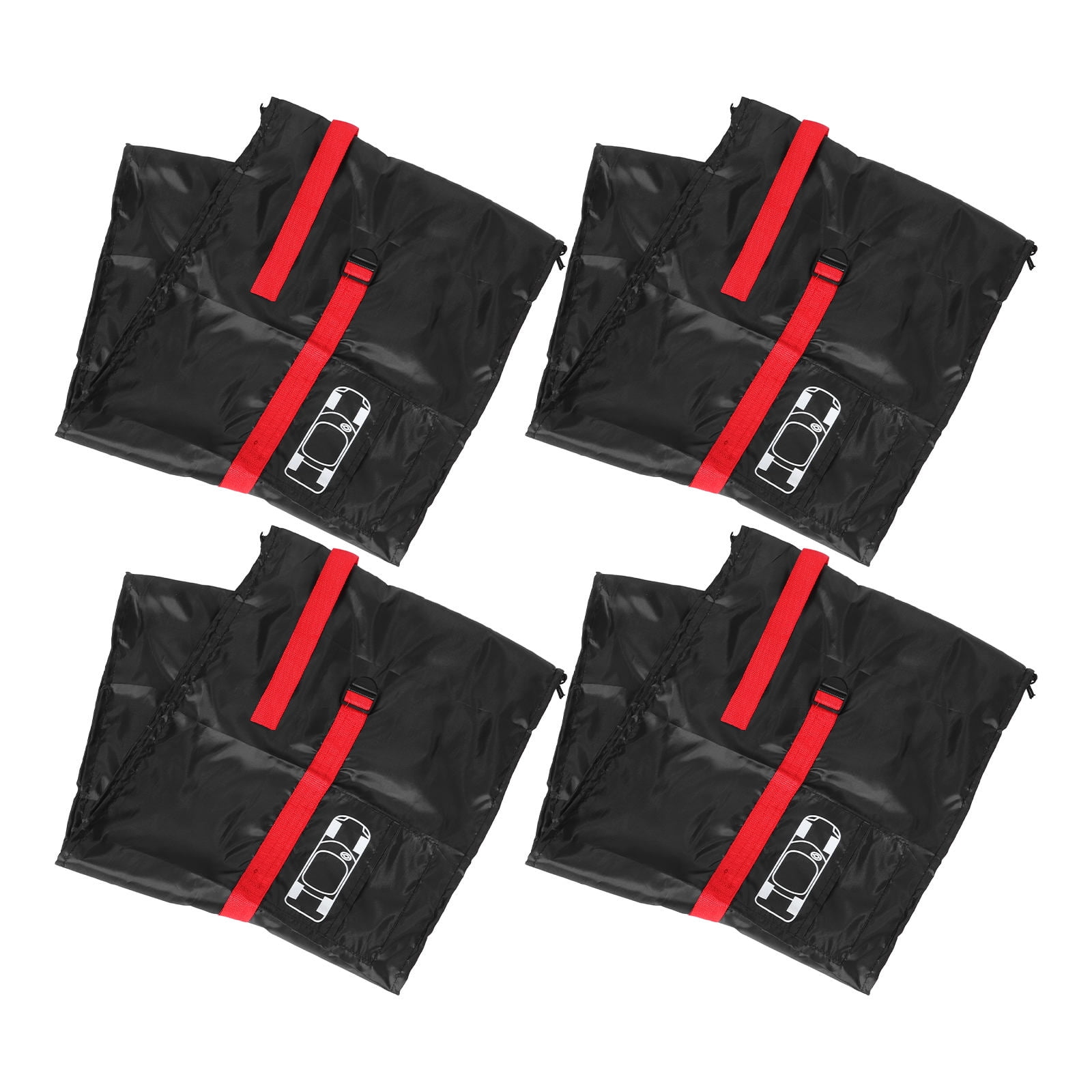 ETHZZLE 4Pcs Versatile Tire Covers for Car Suv Spare and Snow Tires ...