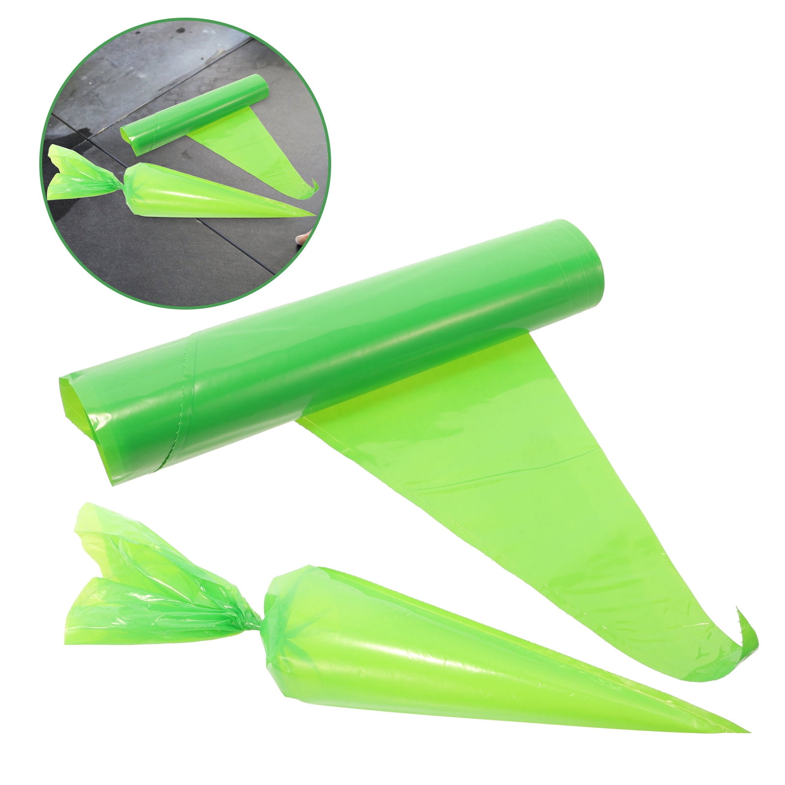 ETHZZLE 50Pcs Green Isosceles Triangle Grout Bags for Masonry Piping 19 ...