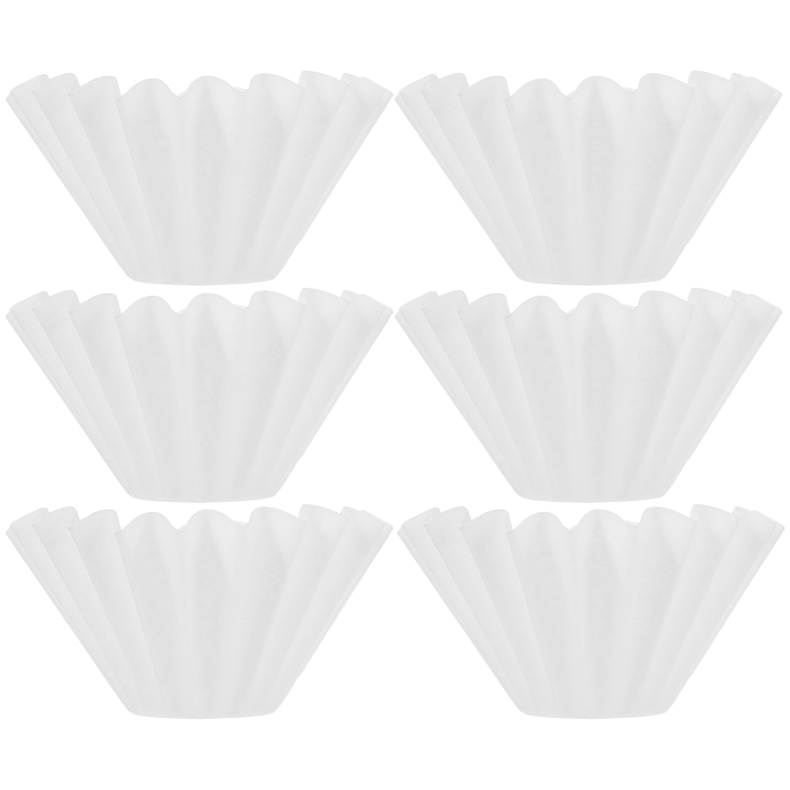 ETHZZLE 50Pcs Coffee Filter Paper Cups White for Home and Office Fine ...