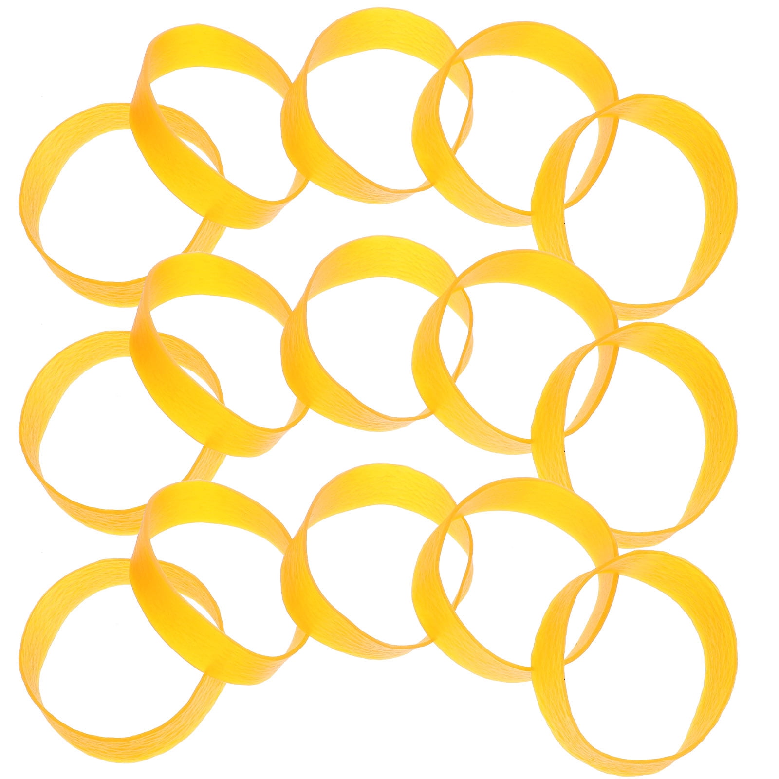 ETHZZLE 58Pcs Wide Heavy Duty Rubber Bands Yellow Thick Elastic for Pet ...