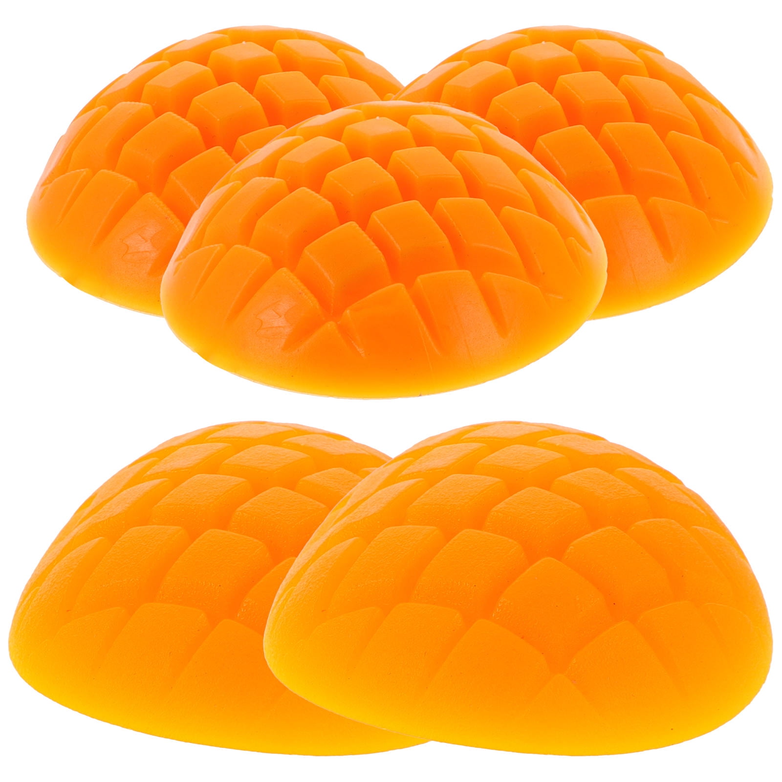 ETHZZLE 5Pcs Lifelike Artificial Mango Slice Fruit Model for Desktop ...