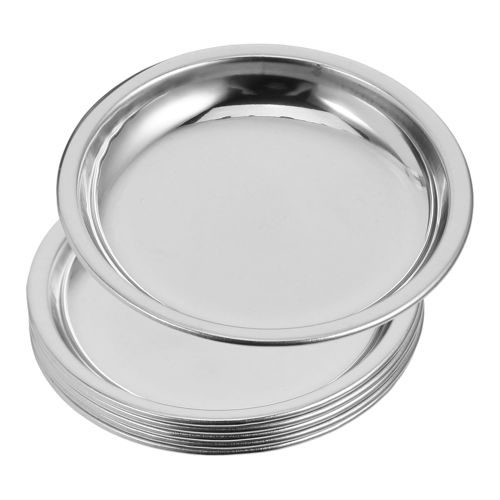 ETHZZLE 6 Pcs Silver Measuring Trays 201 Stainless Steel Suitable for ...