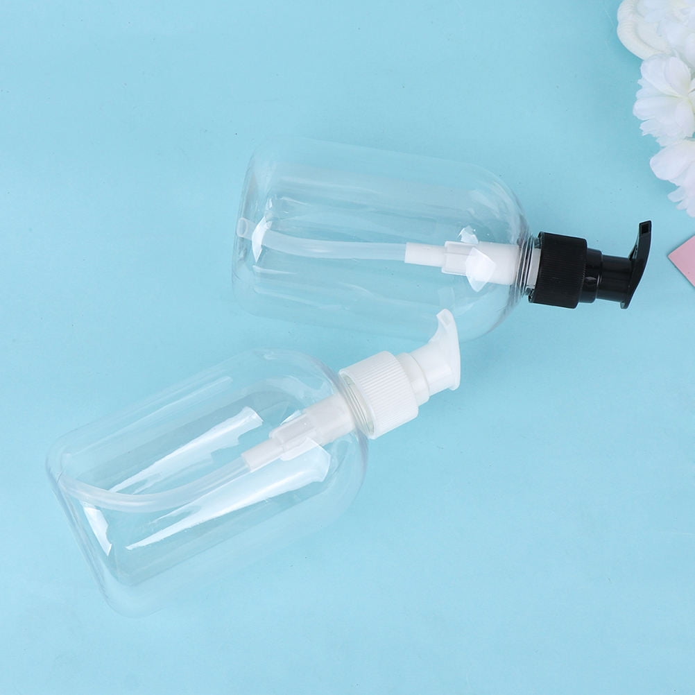 ETHZZLE 6Pcs Assorted Color Refillable Shower Gel Bottles Portable ...