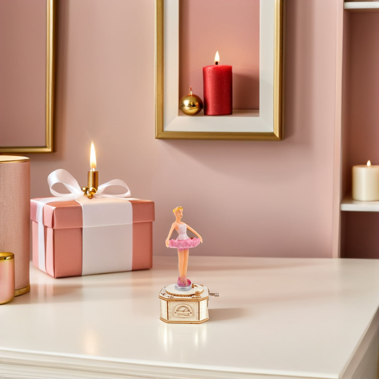 ETHZZLE 6-Piece Ballet Dancer Figurine Set in Assorted Colors ...