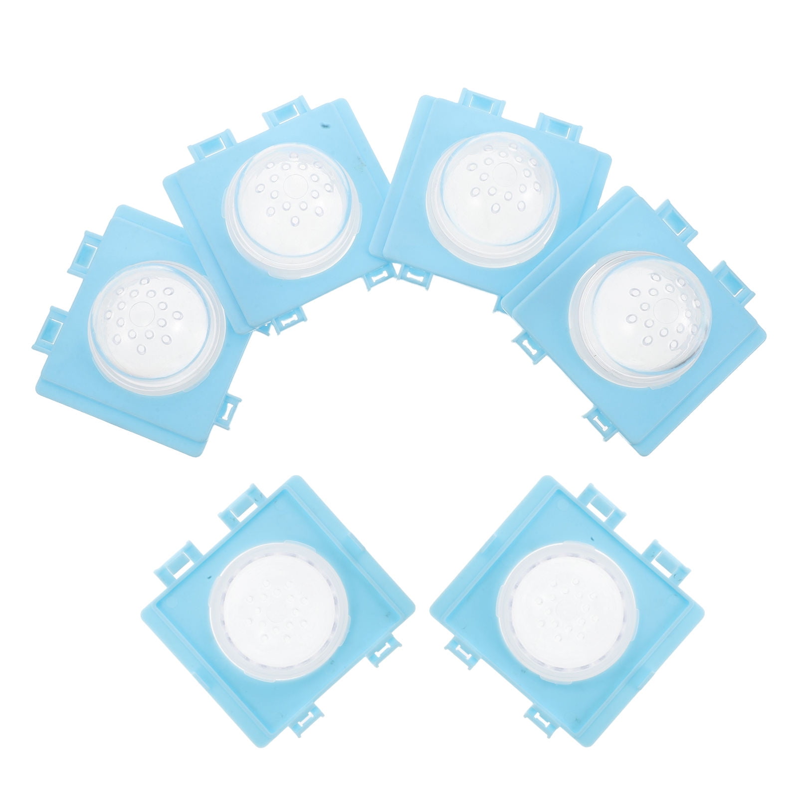 ETHZZLE 6Pcs Hamster Cage Tunnel Connecting Kit Sky Blue ...