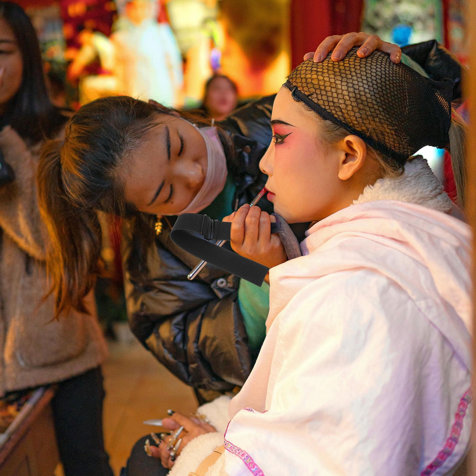 ETHZZLE 6Set Adjustable Wig Straps Black Polyester Secure Fit Prevent ...