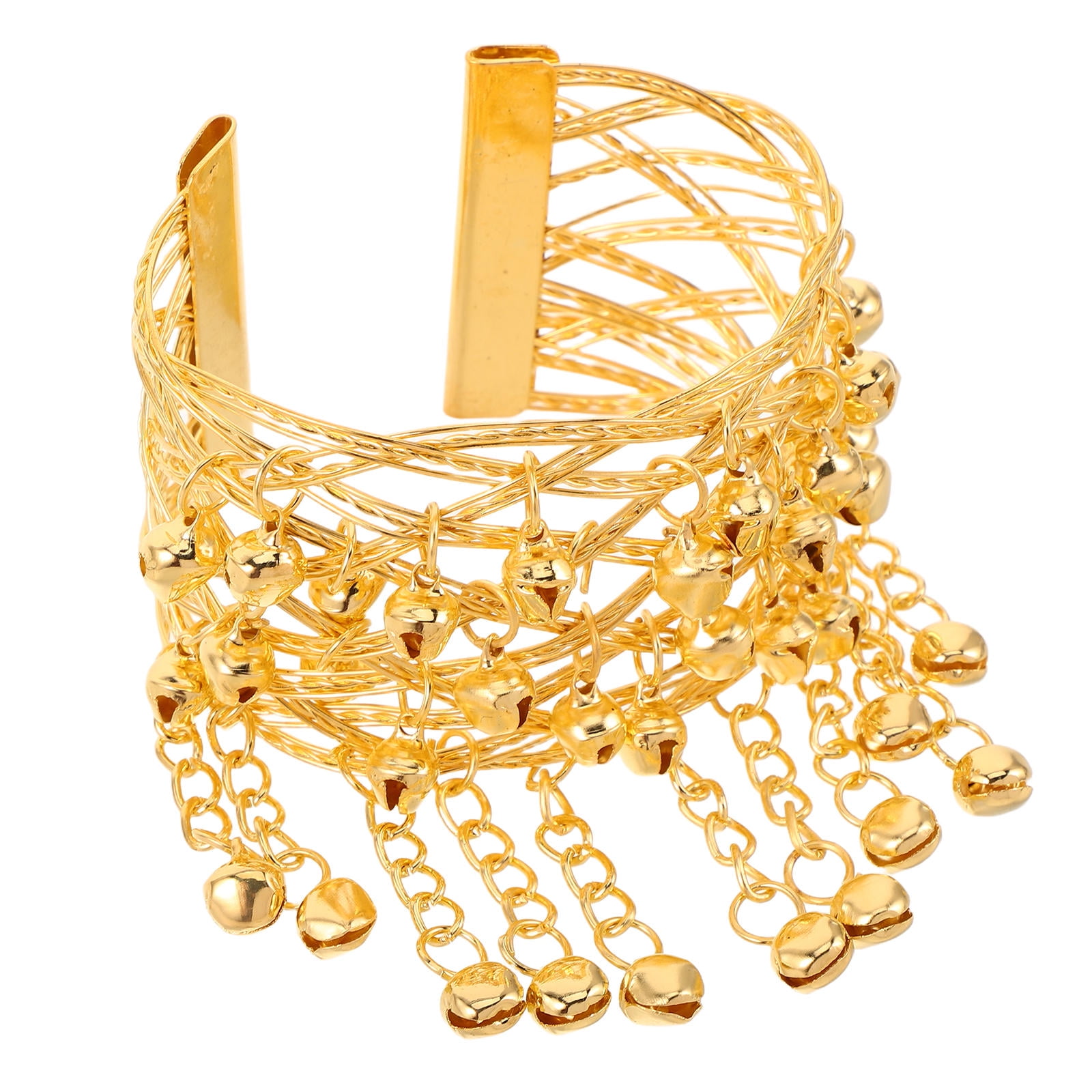 ETHZZLE Arm Bangle Jewelry for Women Golden Ethnic Stage Appearance ...