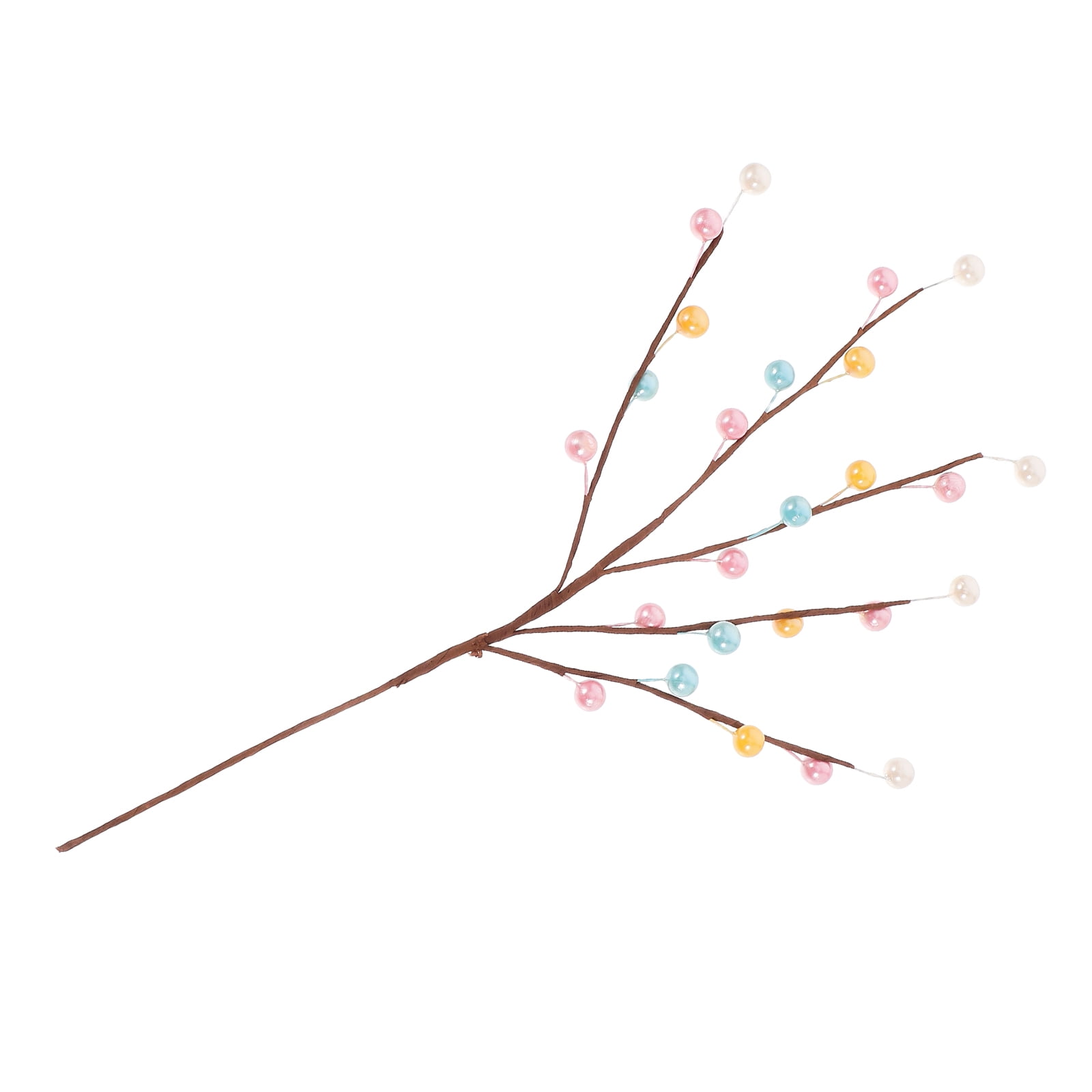 ETHZZLE Artificial Easter Berry Branch for Home Decor Spring Floral ...