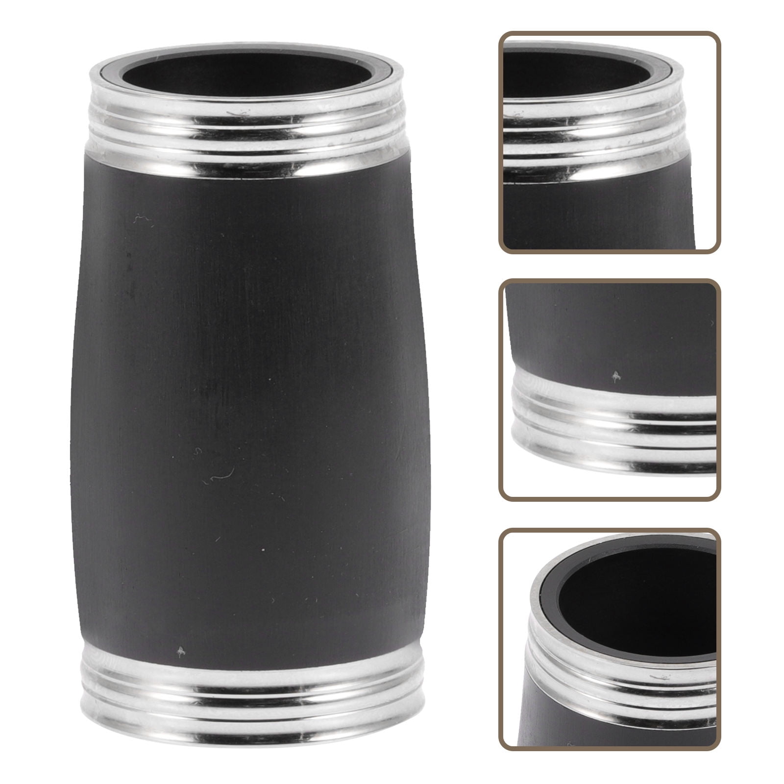 ETHZZLE Two Section Clarinet Tube Treble Pitch Tuning Tube Black ...