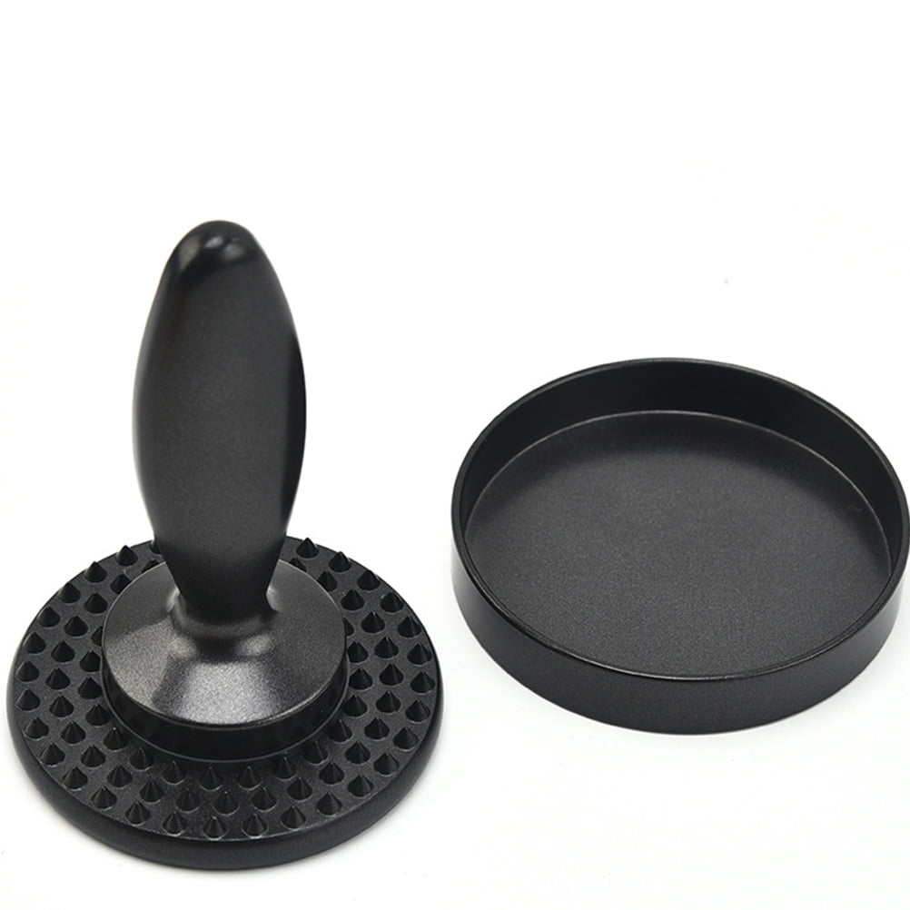 ETHZZLE Bacon Press Cast Iron Burger Patty Maker Stainless Steel Mold ...