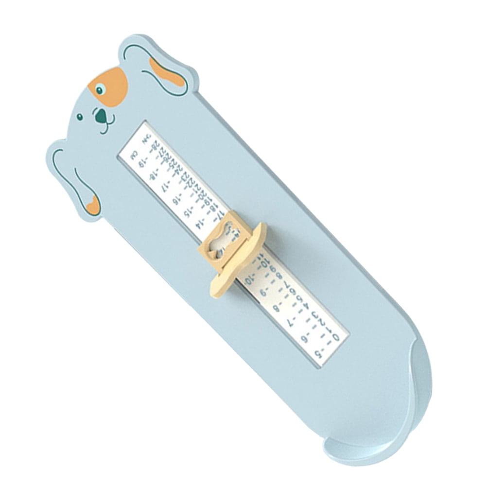 ETHZZLE 1Pack Shoes Measurer Foot Measurement Device Blue ABS for Home ...