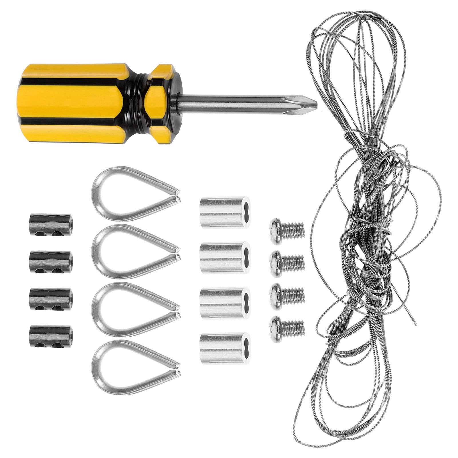 ETHZZLE Cable Railing Kit 1 Set 304 Stainless Steel for Certified Wire Cable - Walmart.com