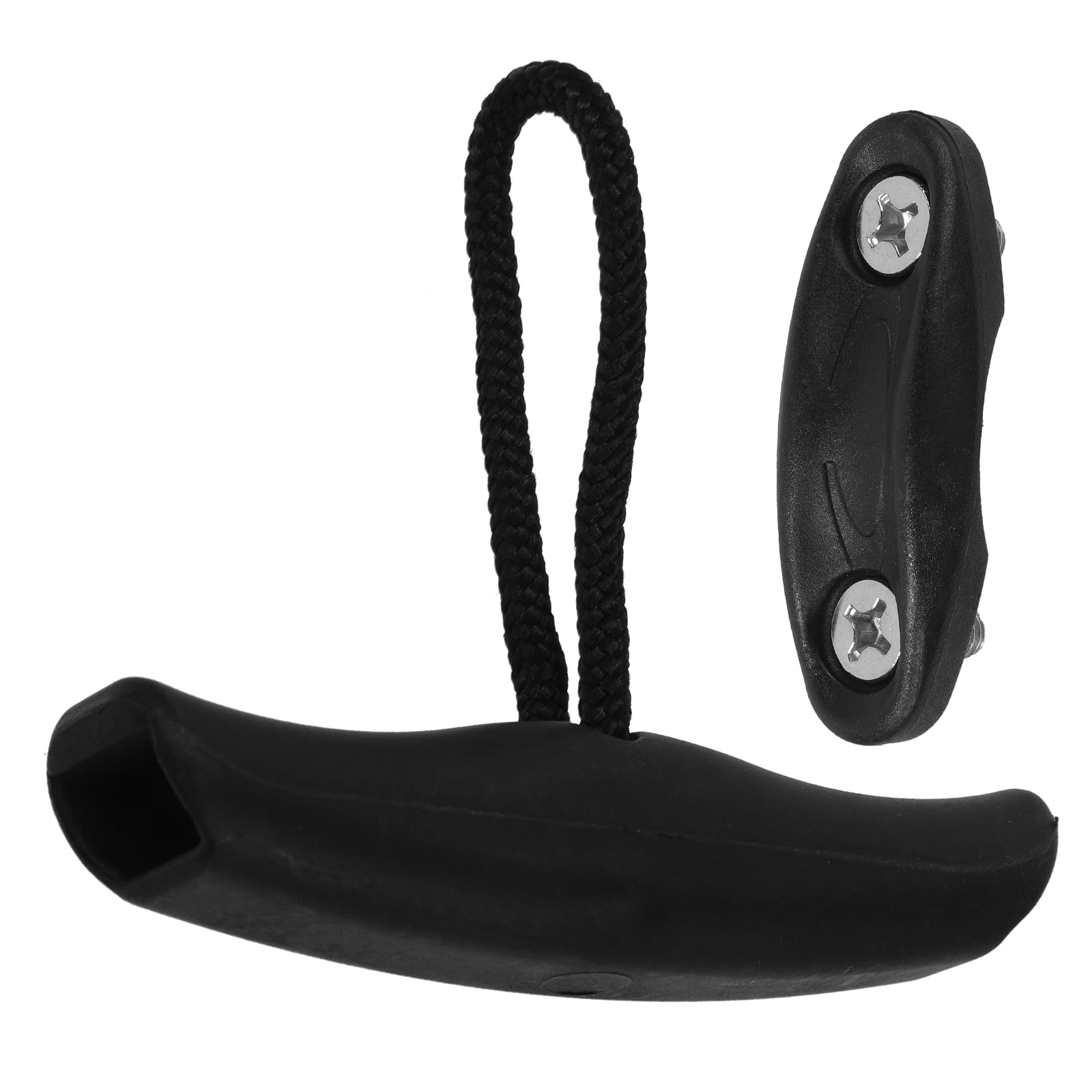 ETHZZLE Canoe Carry Handle 1 Set Black T-shaped Non-slip Groove Design ...