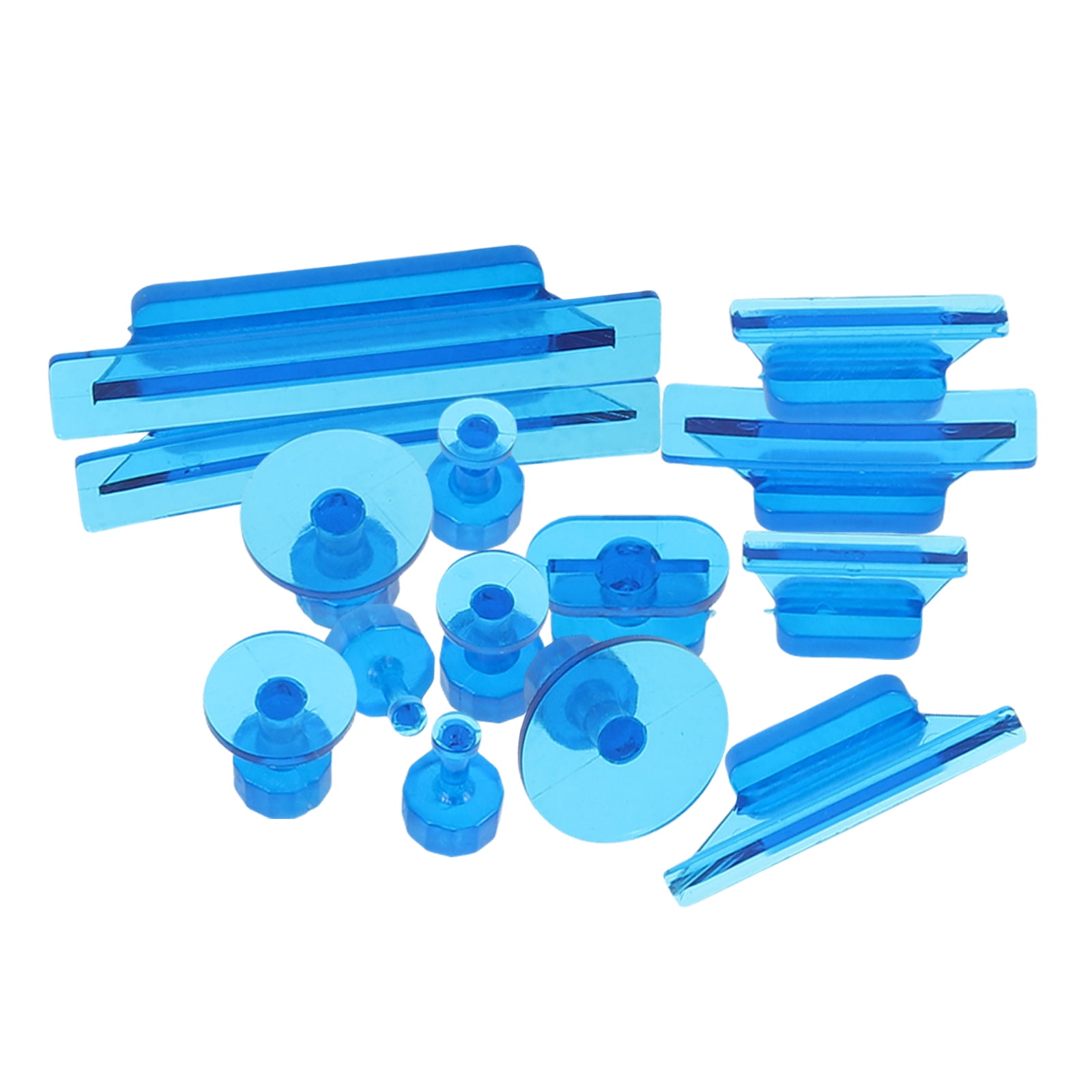 ETHZZLE Car Dent Repair 15Pcs Blue Plastic Dent Pullers For Diy And ...