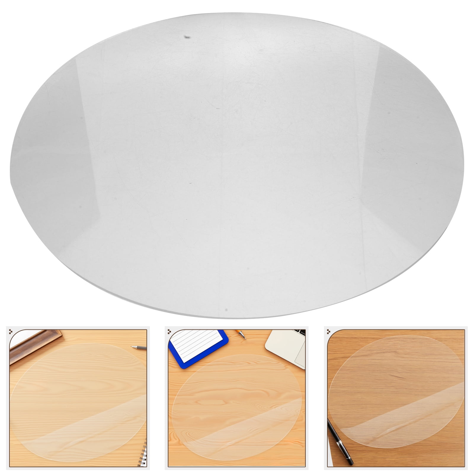 ETHZZLE Transparent Acrylic Clock Face for DIY Wall Clocks with High ...