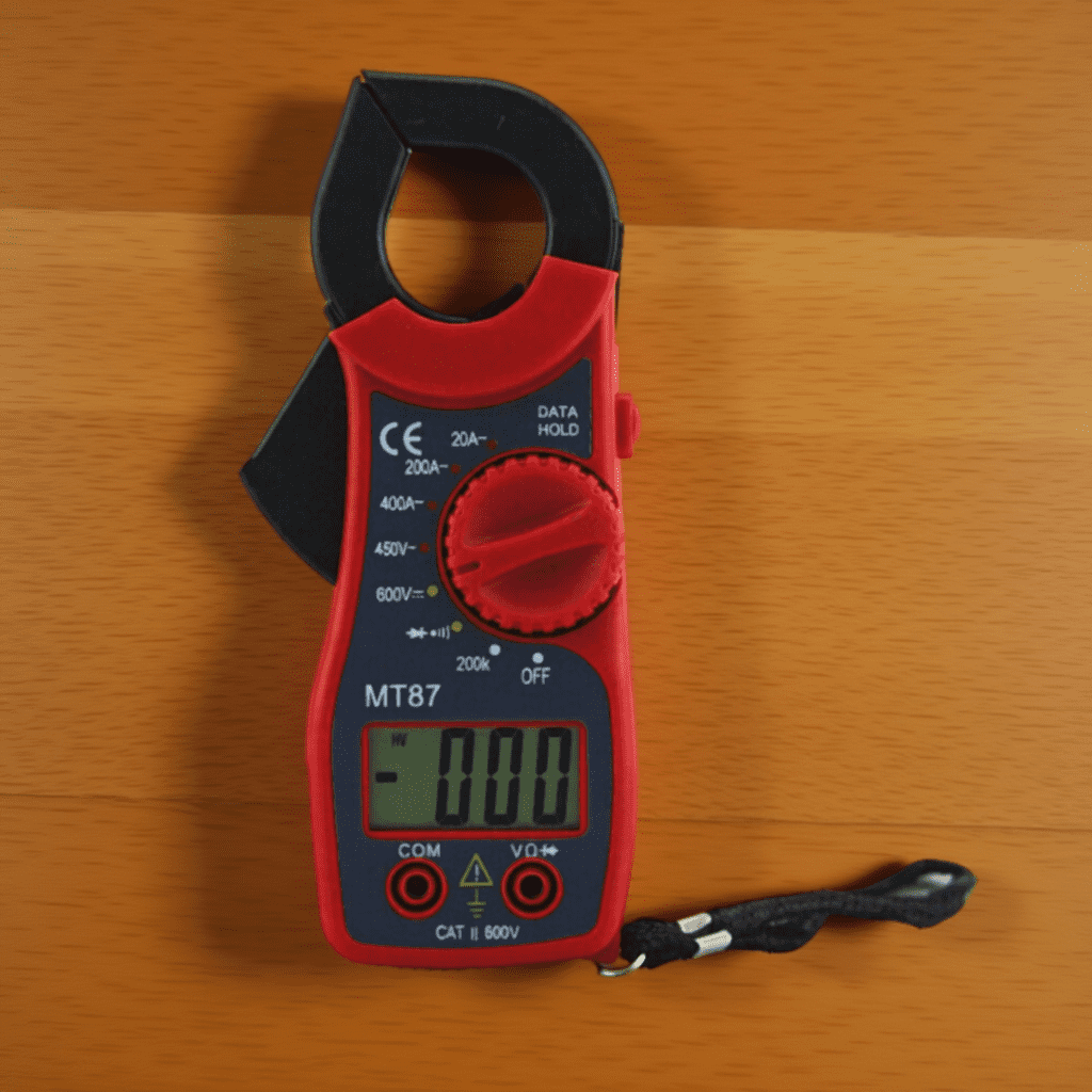 ETHZZLE Digital Amper Clamp Multimeter With Data Hold Display And Diode ...