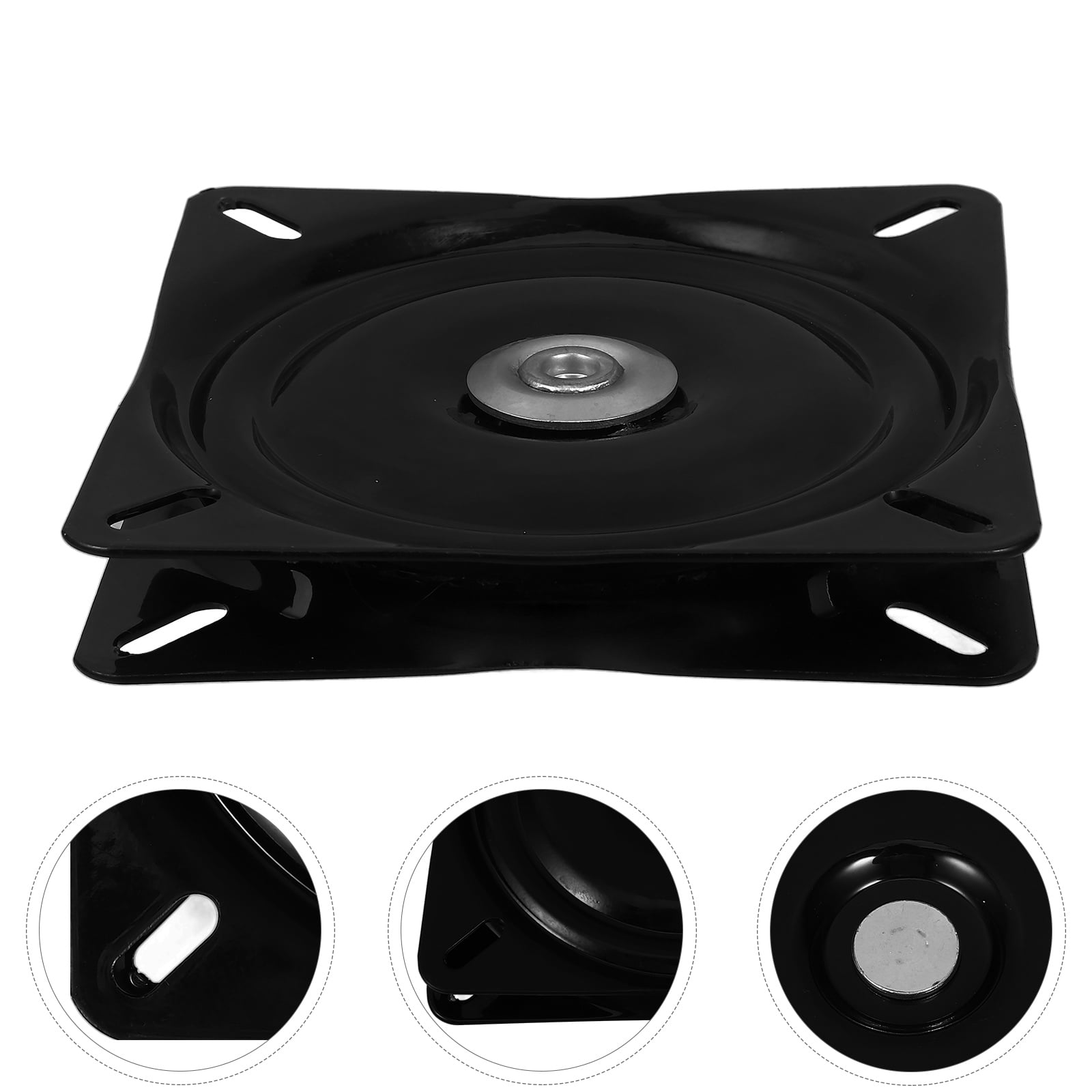 ETHZZLE Easy Install Black Swivel Mechanism for Bar Stool Recliner and ...