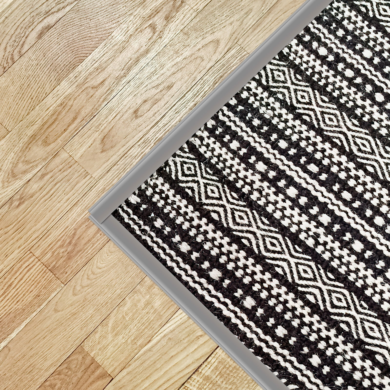 ETHZZLE Flexible Grey Carpet Binding Tape for Floor Transitions, Tile ...