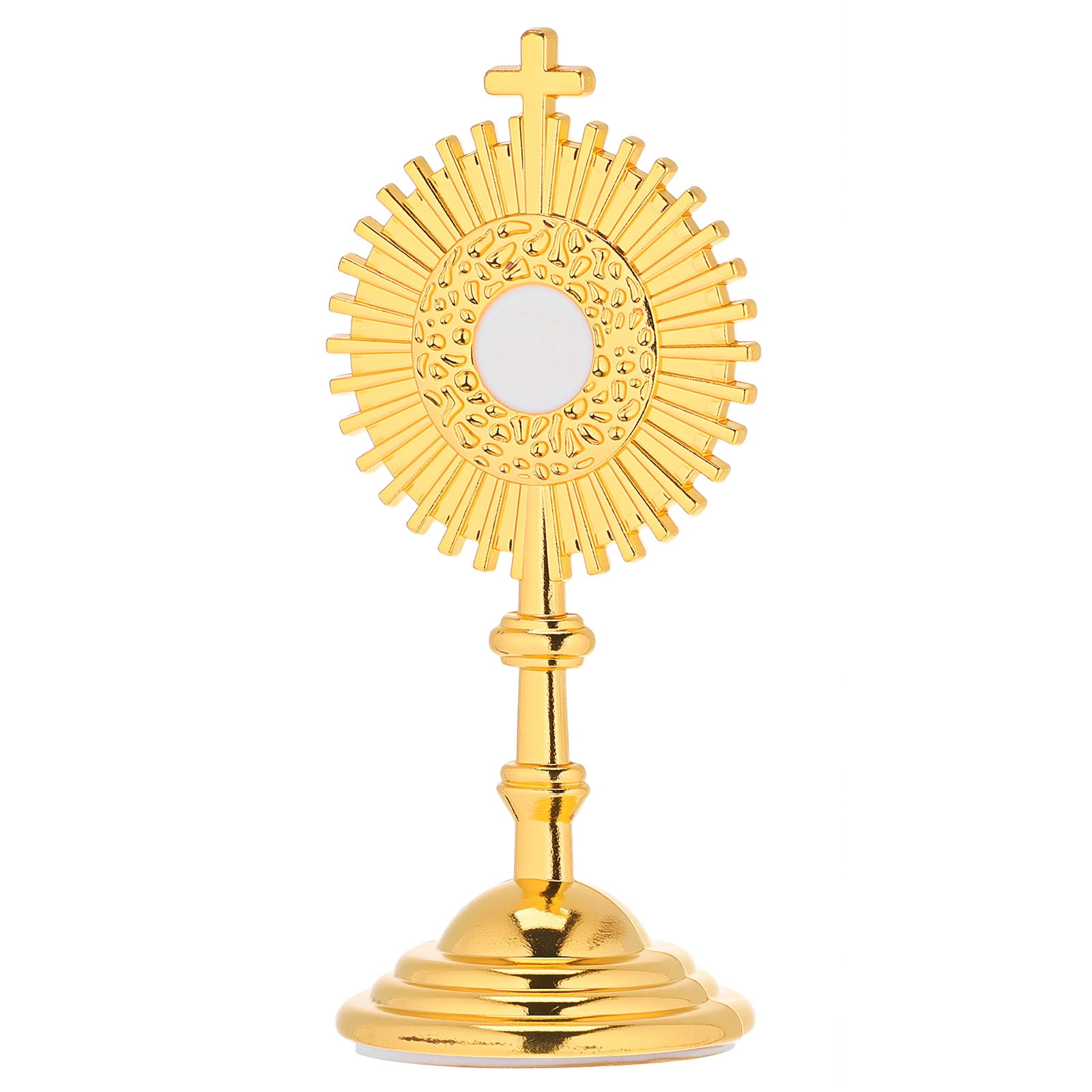 ETHZZLE Elegant Gold Catholic Crucifix Cross Metal Sculpture for ...