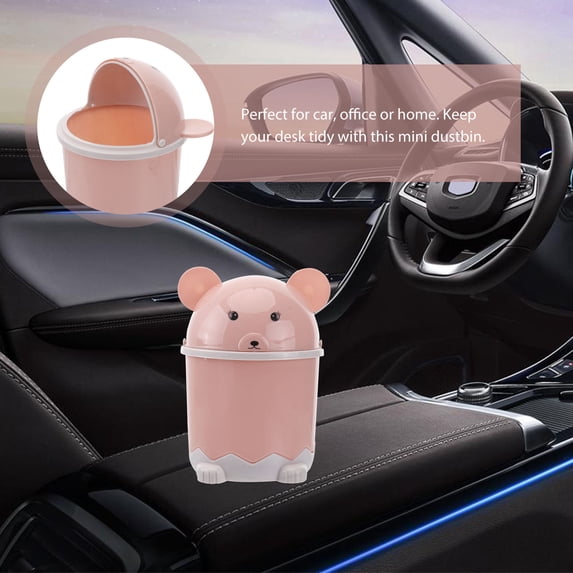 ETHZZLE Garbage Can Small Trash Can Mini Random Color Garbage ...