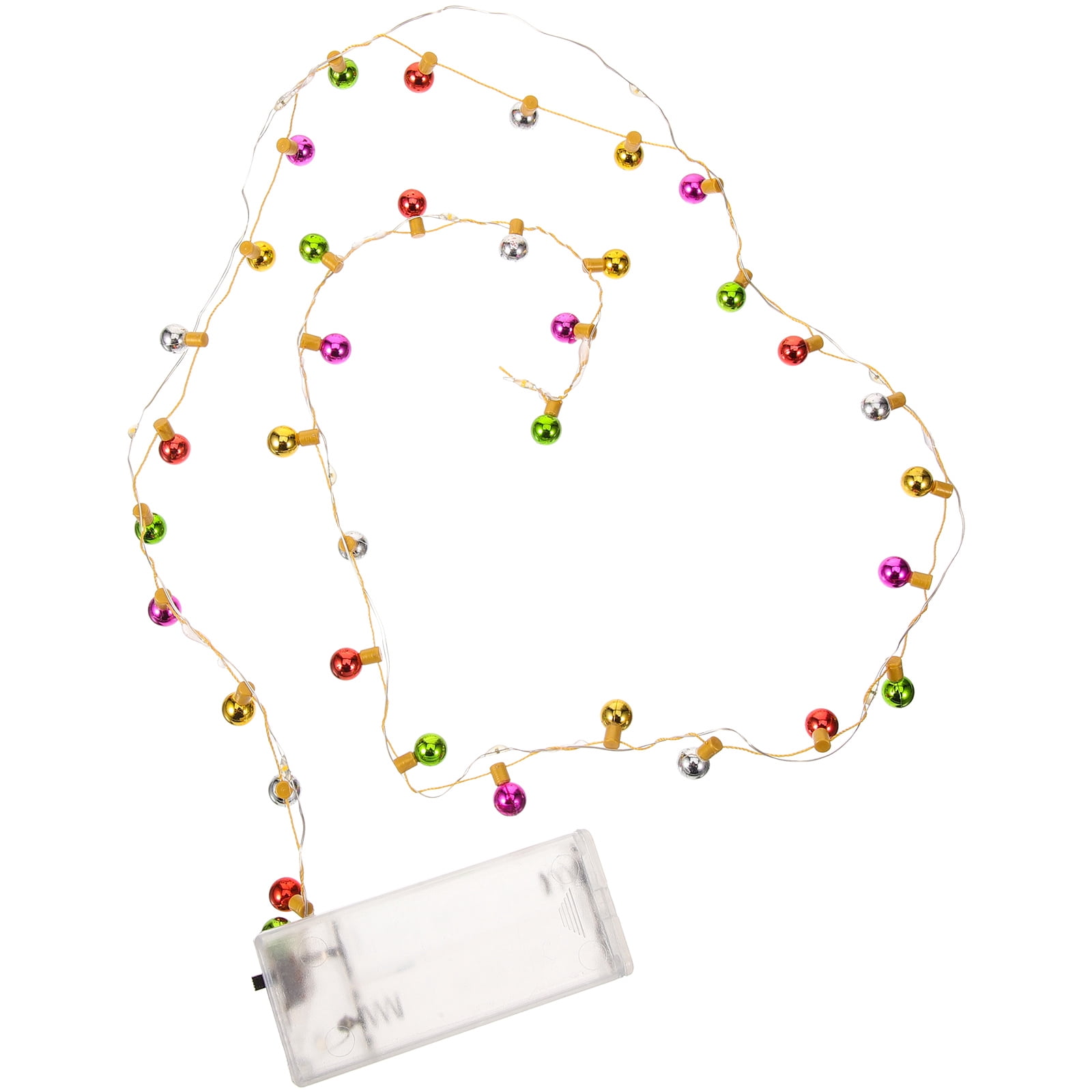 ETHZZLE Multi Color Fairy String Lights Battery Operated for Festive ...