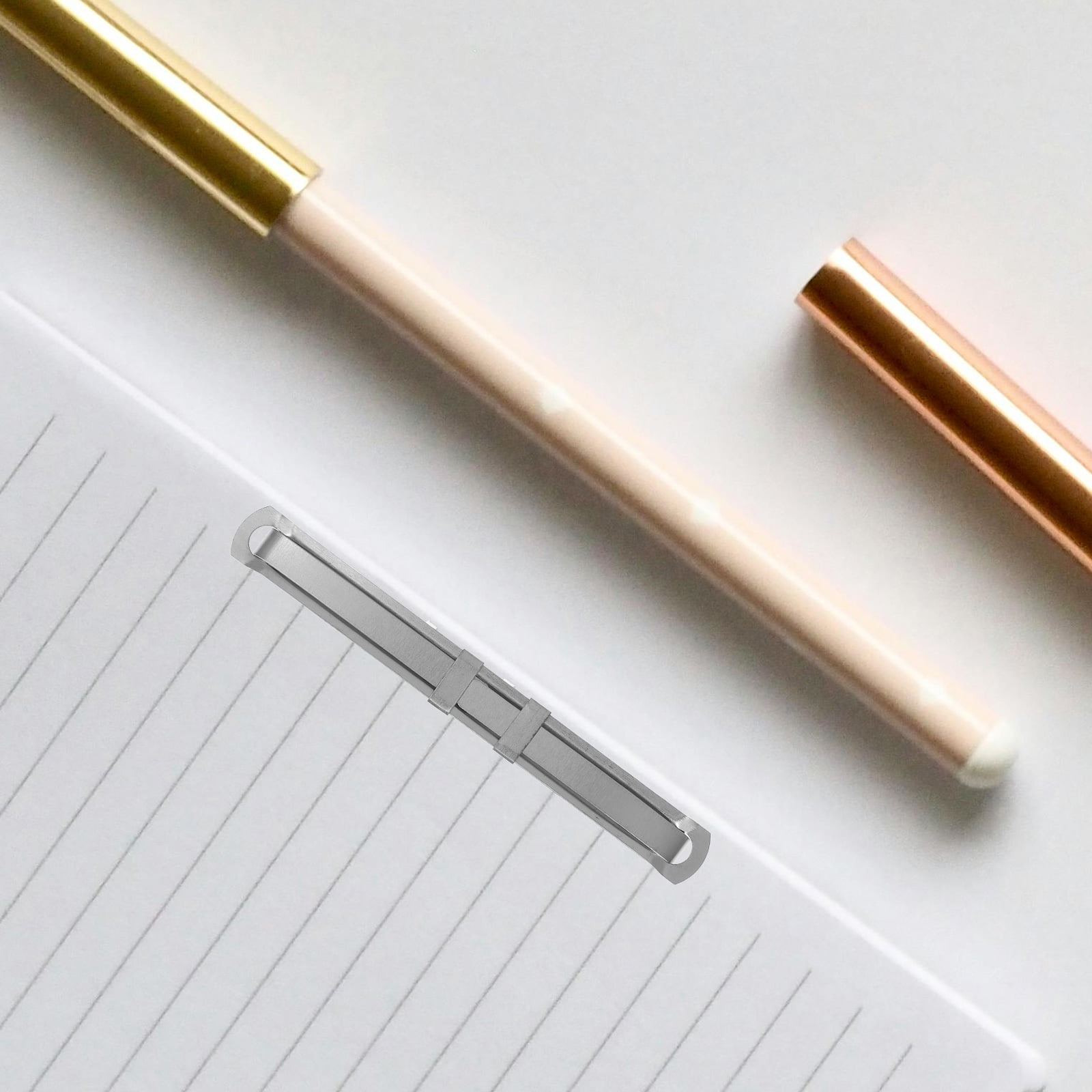 ETHZZLE Office Use 50Set Metal Prong Paper Fastener for File Folders ...