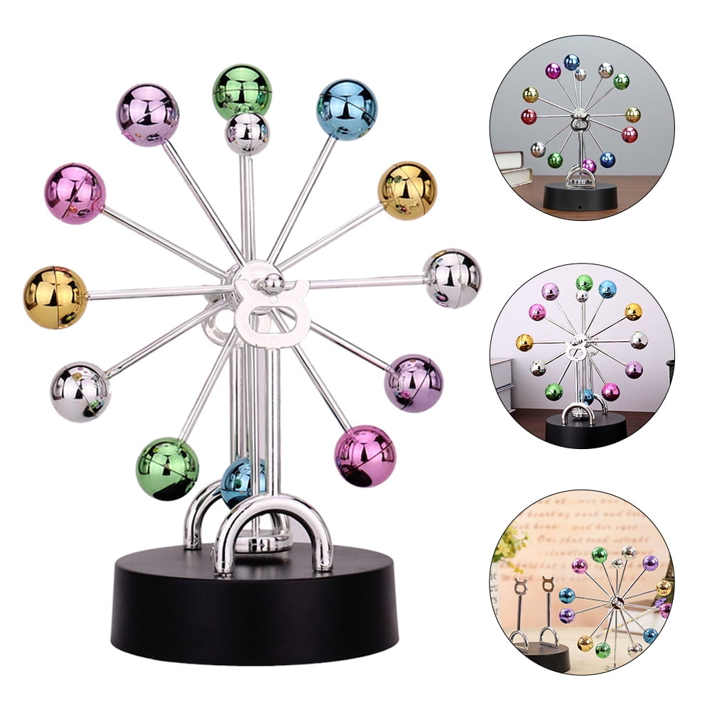 ETHZZLE Assorted Color Ferris Wheel Model Iron Craft for Home Decor and ...