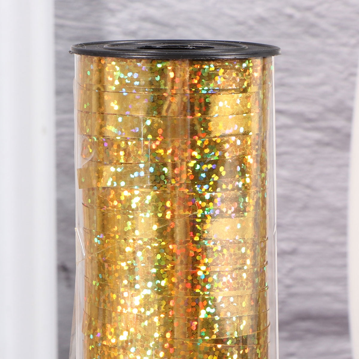 ETHZZLE Premium Plastic Metallic Ribbon for Balloon Tying Wrap Ribbon ...