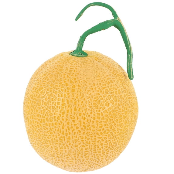 ETHZZLE Realistic Orange Artificial Cantaloupe Model Plastic Decor for ...