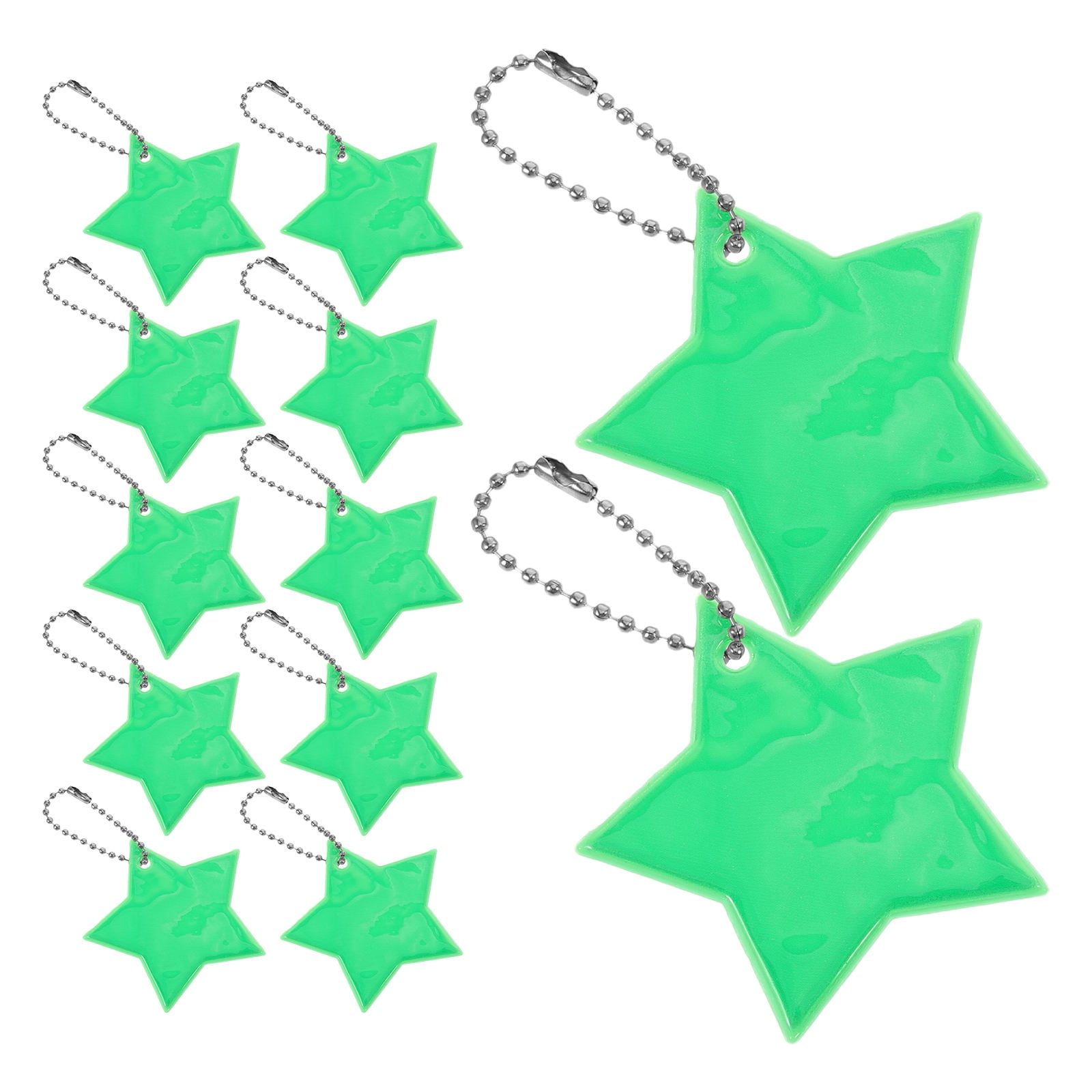 ETHZZLE Reflective Backpack Pendant Star Shape High Visibility Safety ...